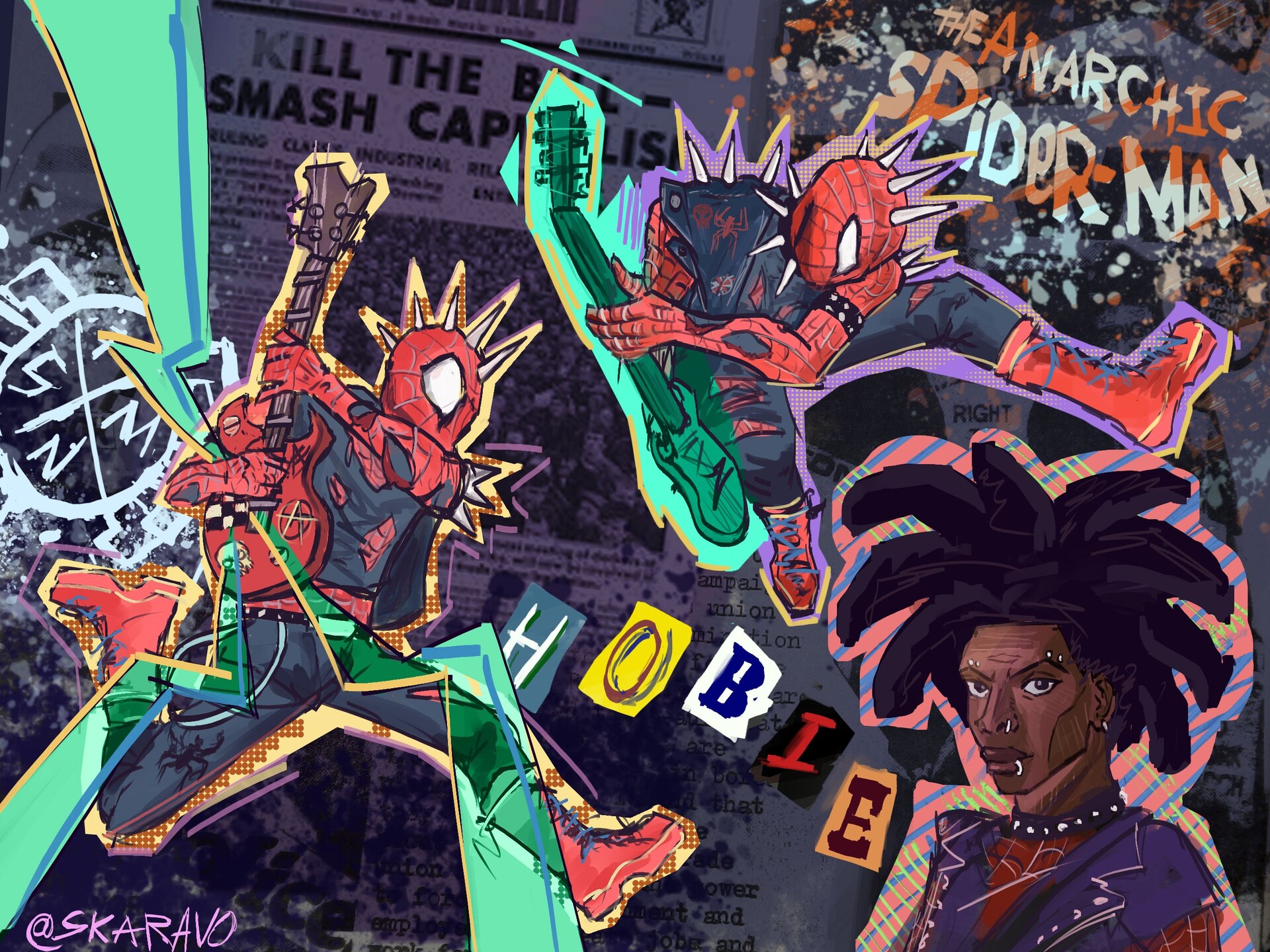 ArtStation - Spider Punk