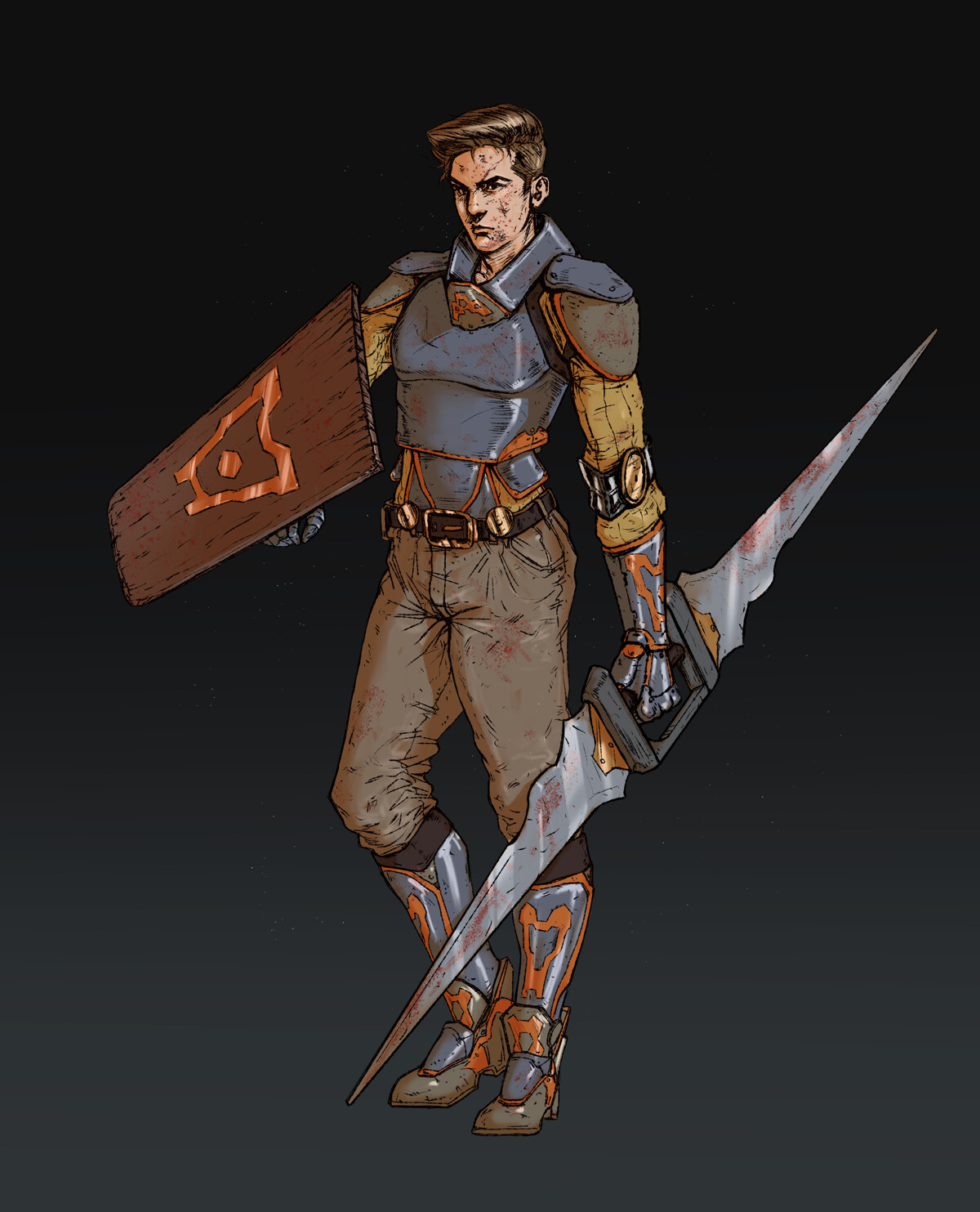 ArtStation - Male Slayer - Character Design