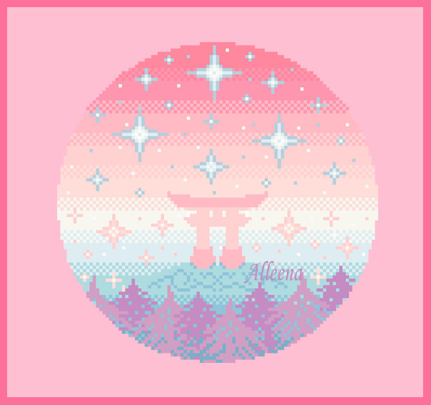 ArtStation - Torii - Pixel Art