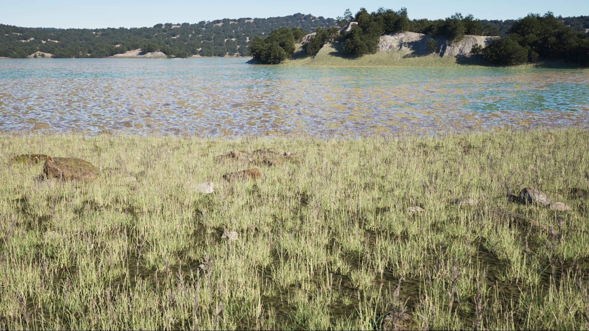 ArtStation - Unreal Engine Near Lake Environment