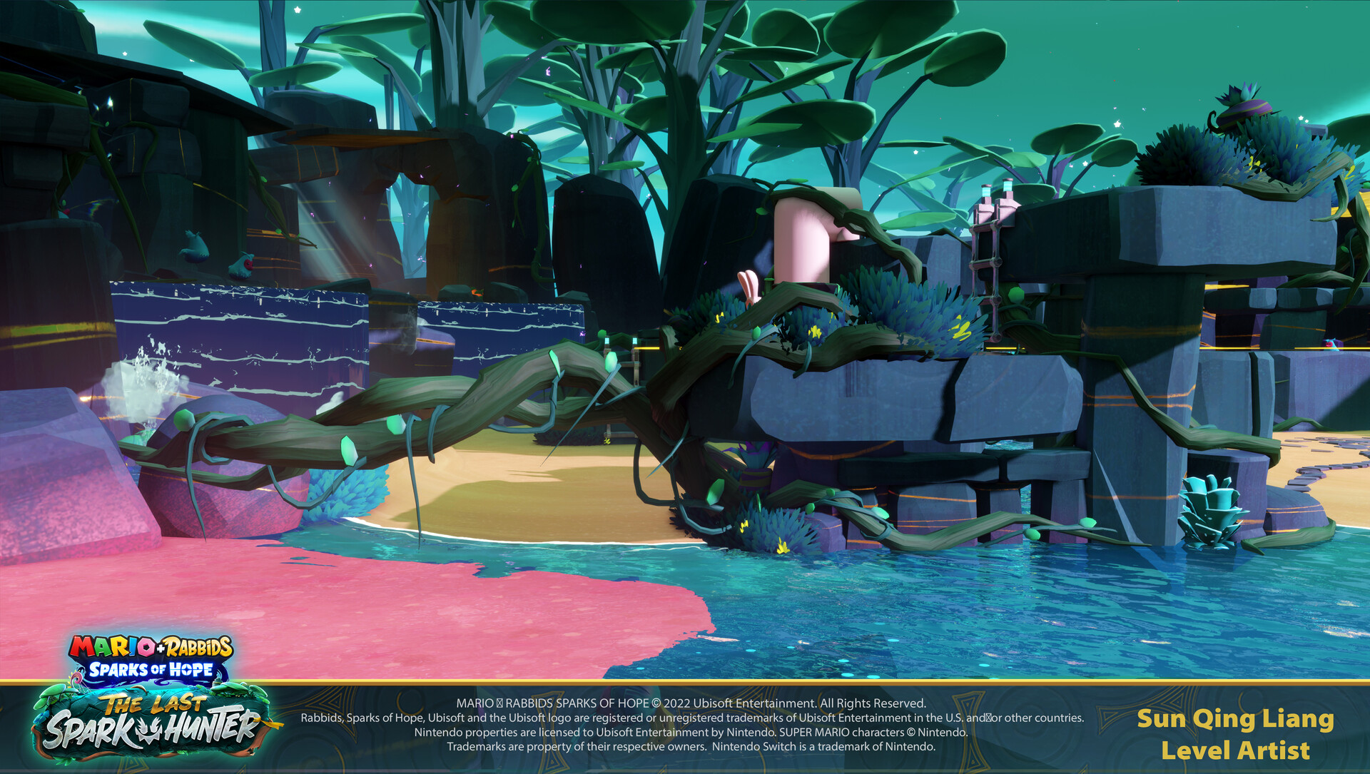Qing Liang Sun - " The last Spark Hunter " DLC Mario+Rabbids : Sparks ...