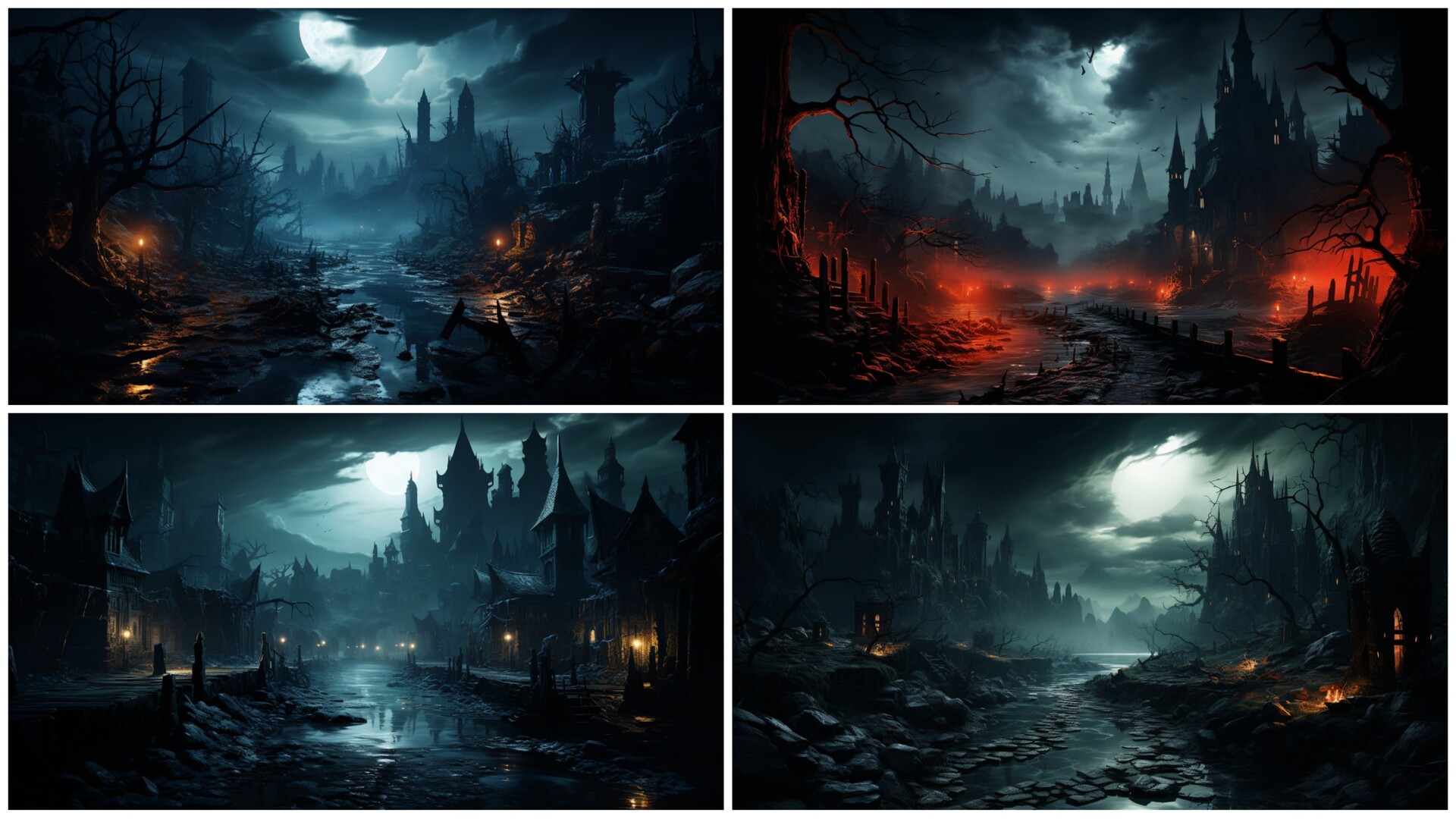 Concept Art - +220 Dark & Gothic Environment Concept (4k)) | Vol_19