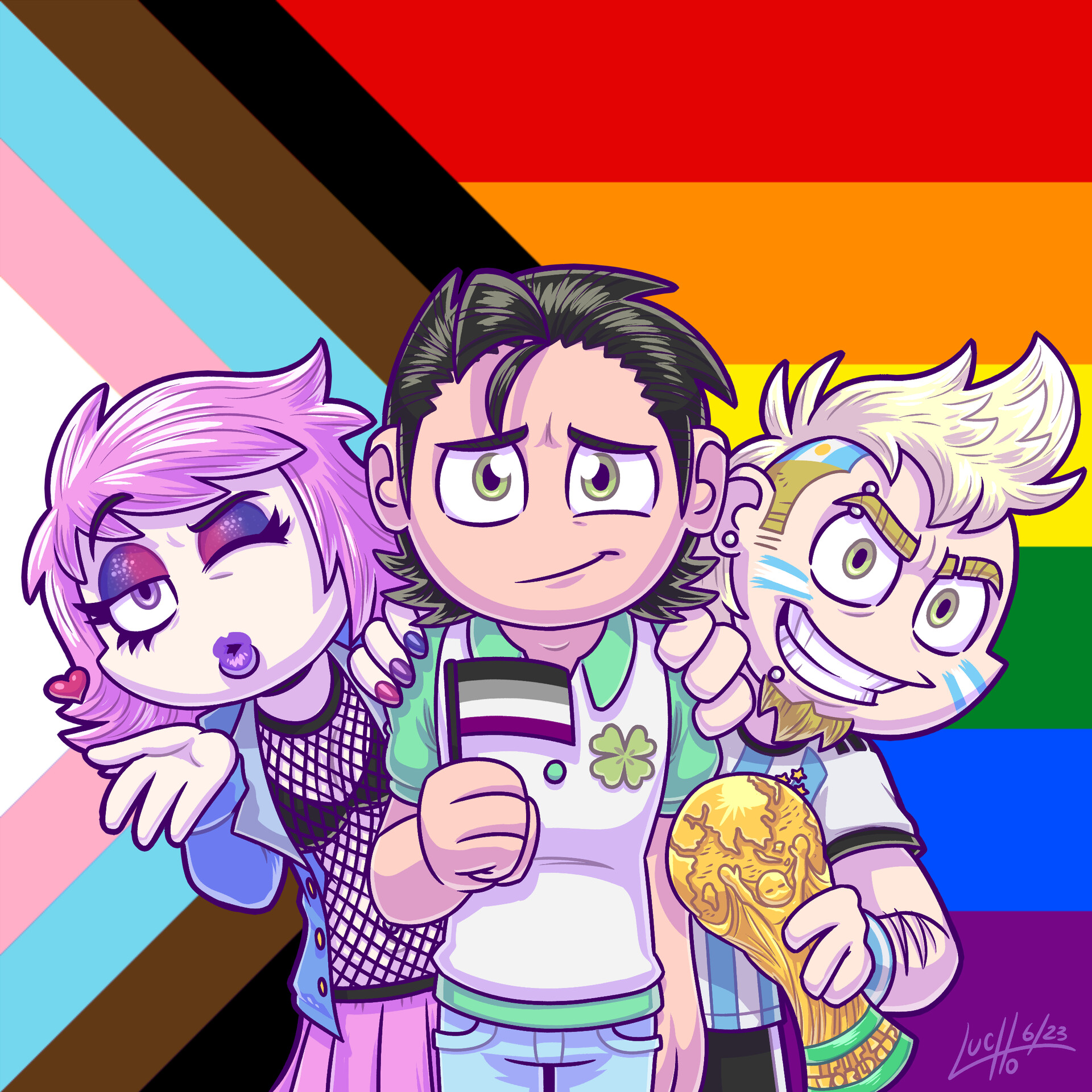 ArtStation - Happy Pride Month from Max Comix
