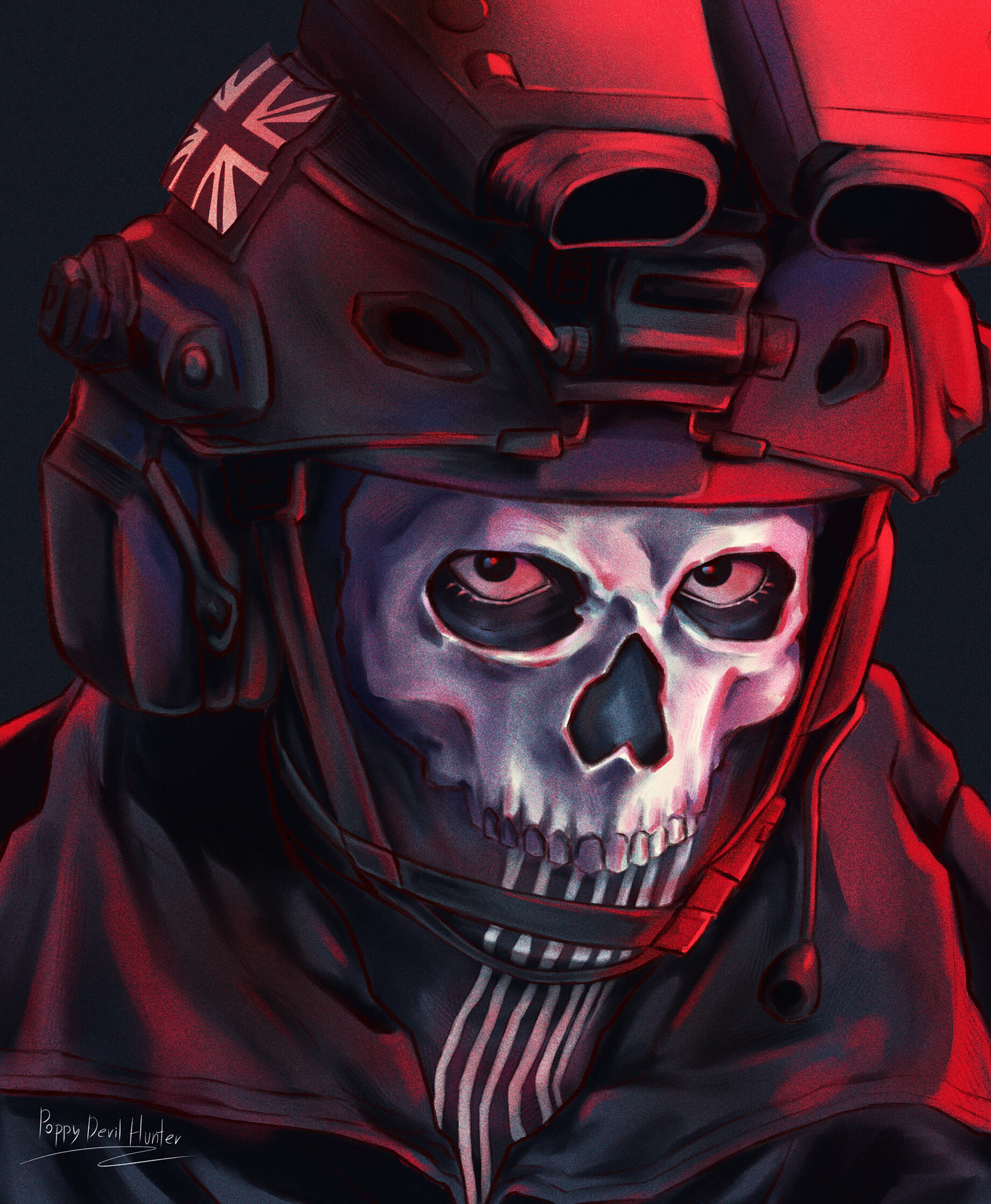 Call Of Duty Ghosts Skull Mask Wallpaper