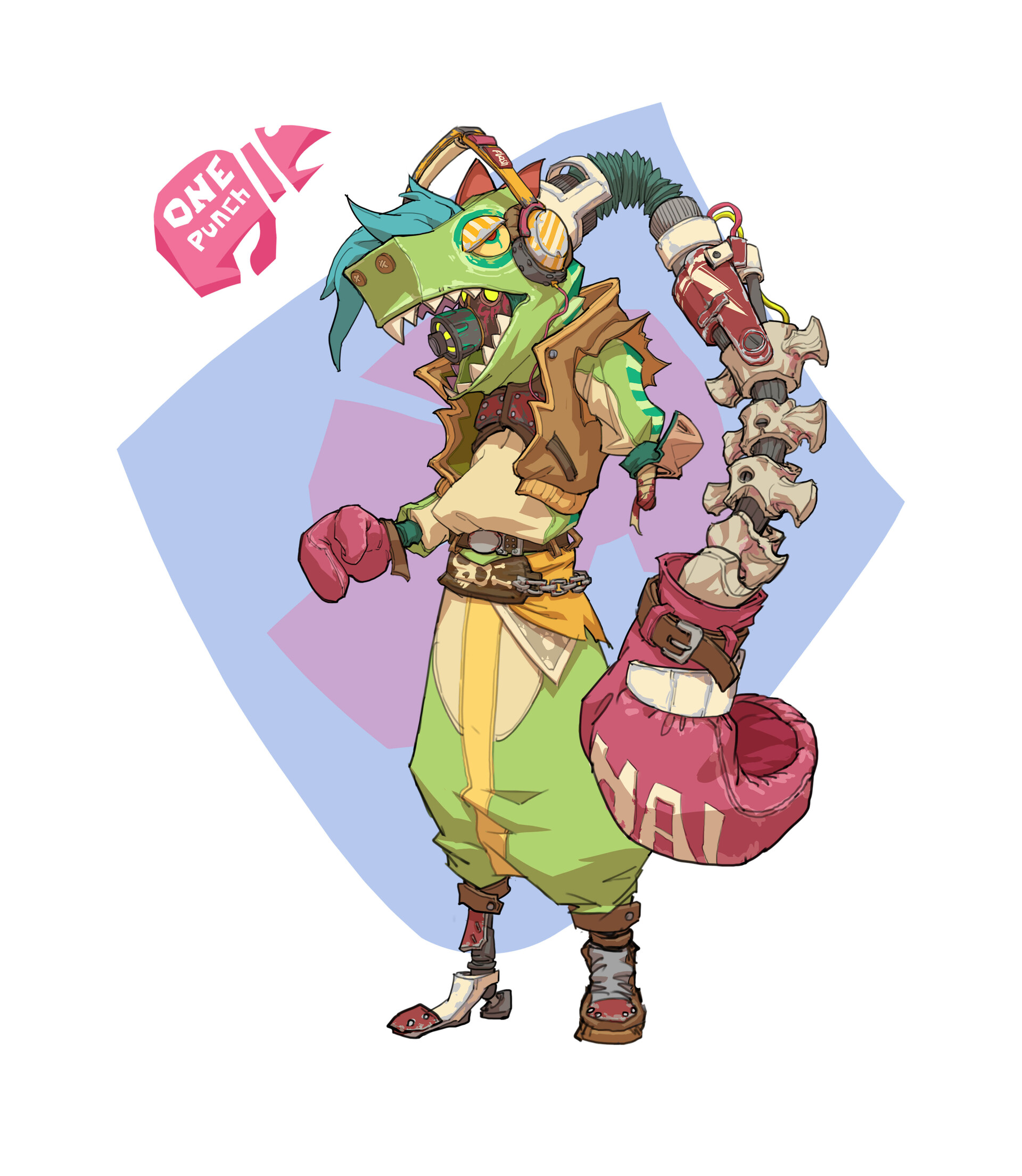 ArtStation - 一拳（one punch）