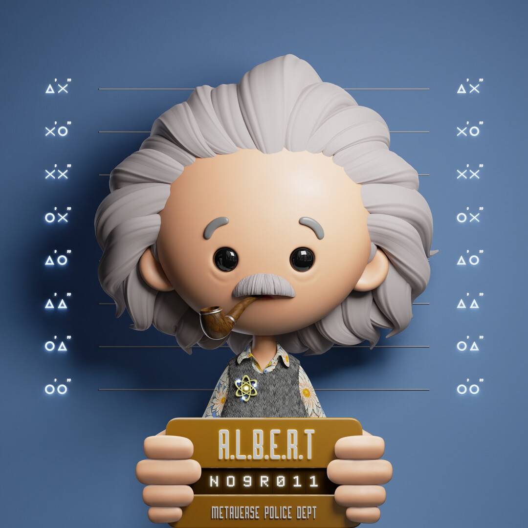ArtStation - Albert Einstein