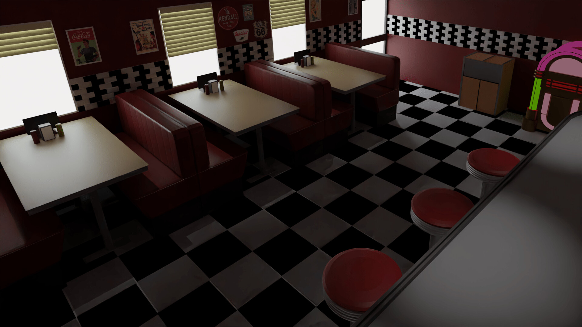 ArtStation - Classic Diner