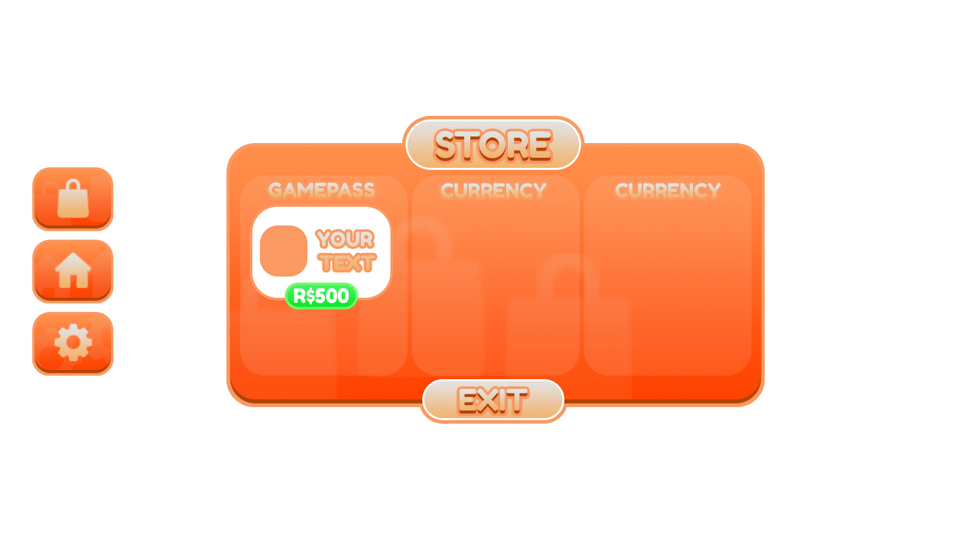 ArtStation - Store UI for Obby Game