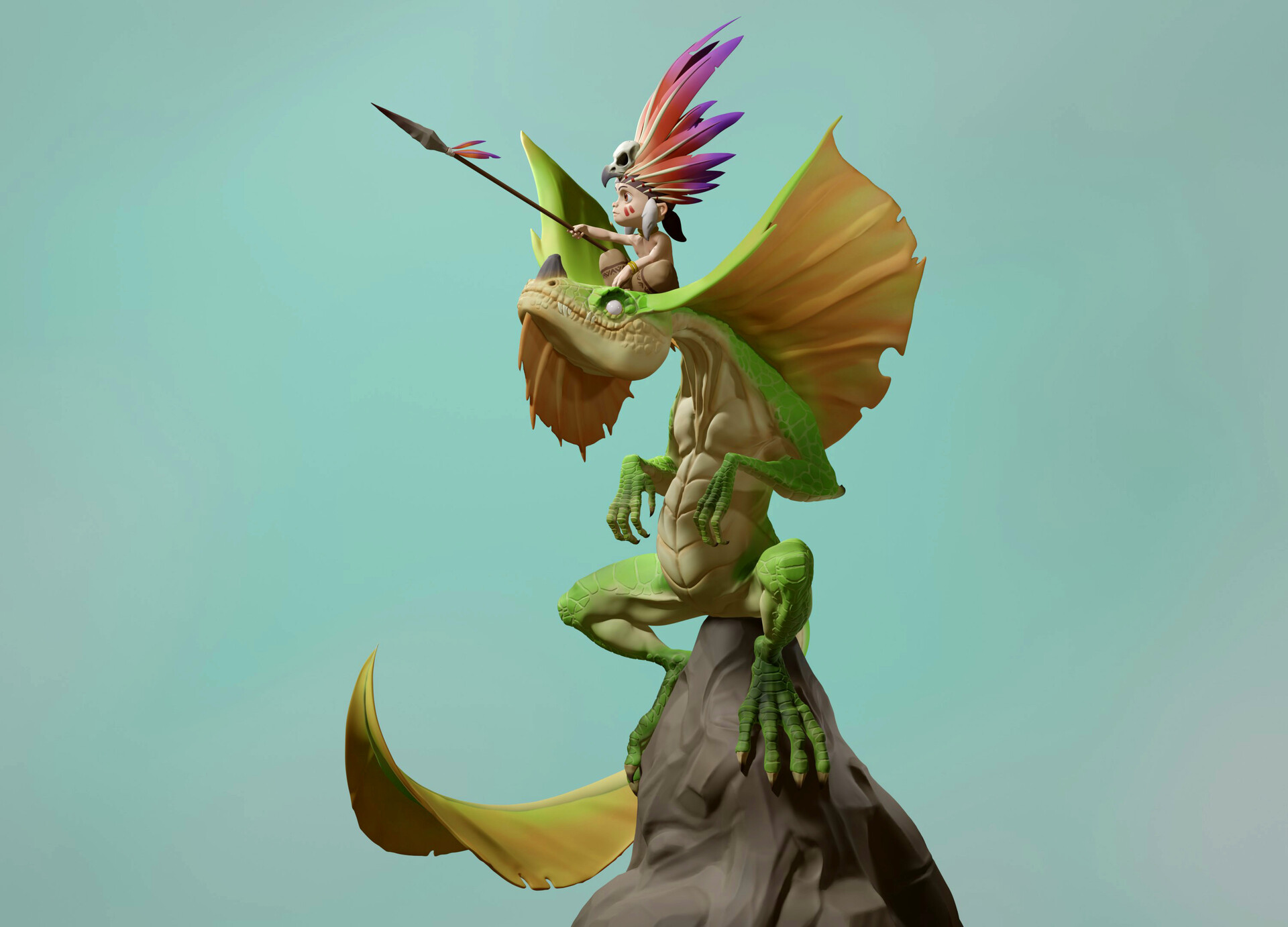 ArtStation - Dragon Rider