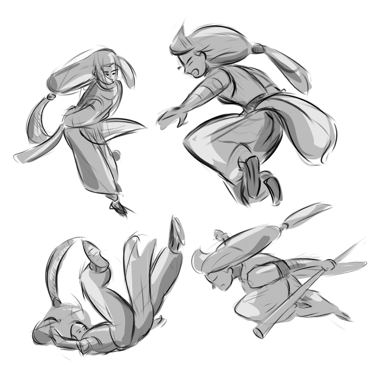 ArtStation - rough pose