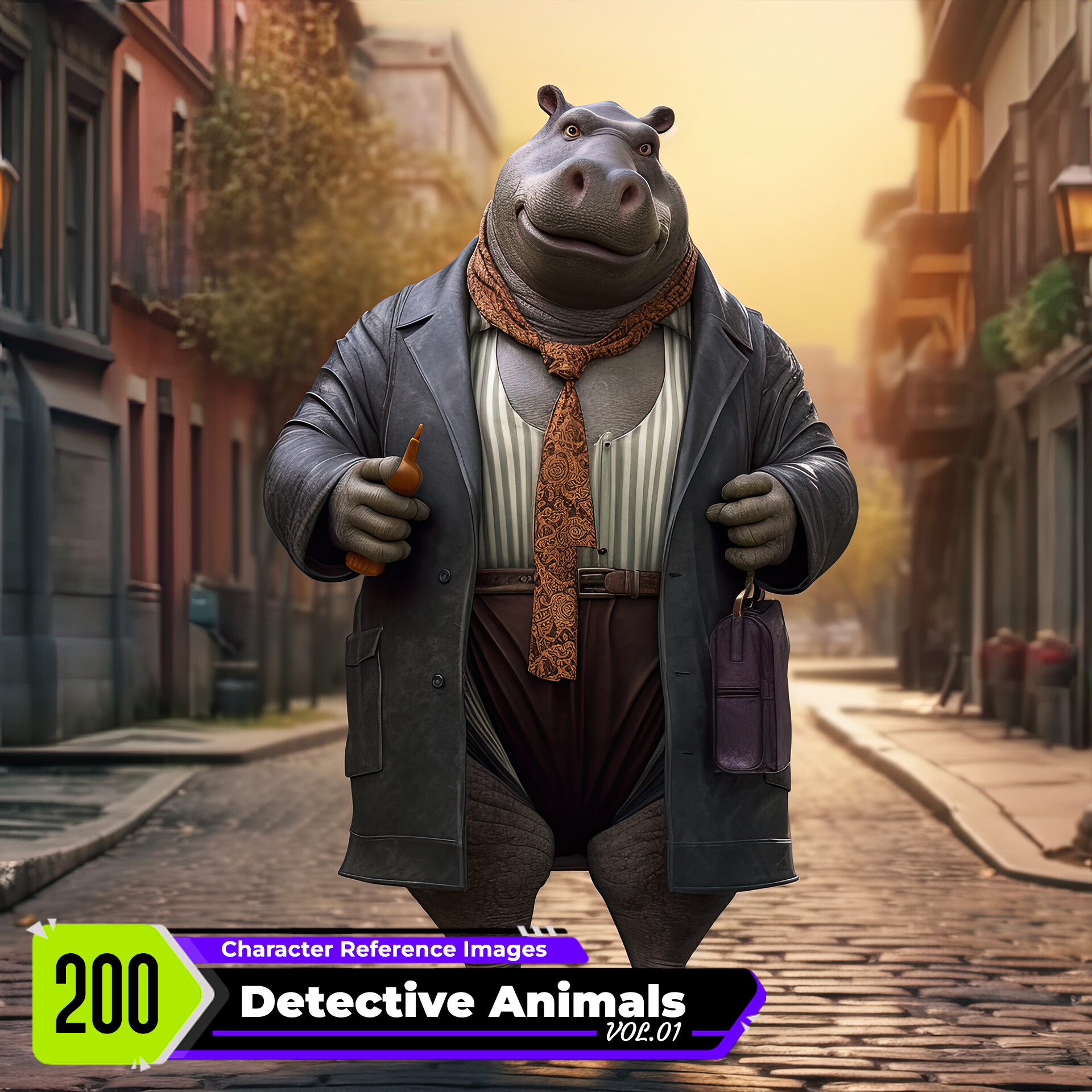 ArtStation - Detective Animal VOL.01 | 4K Reference Images