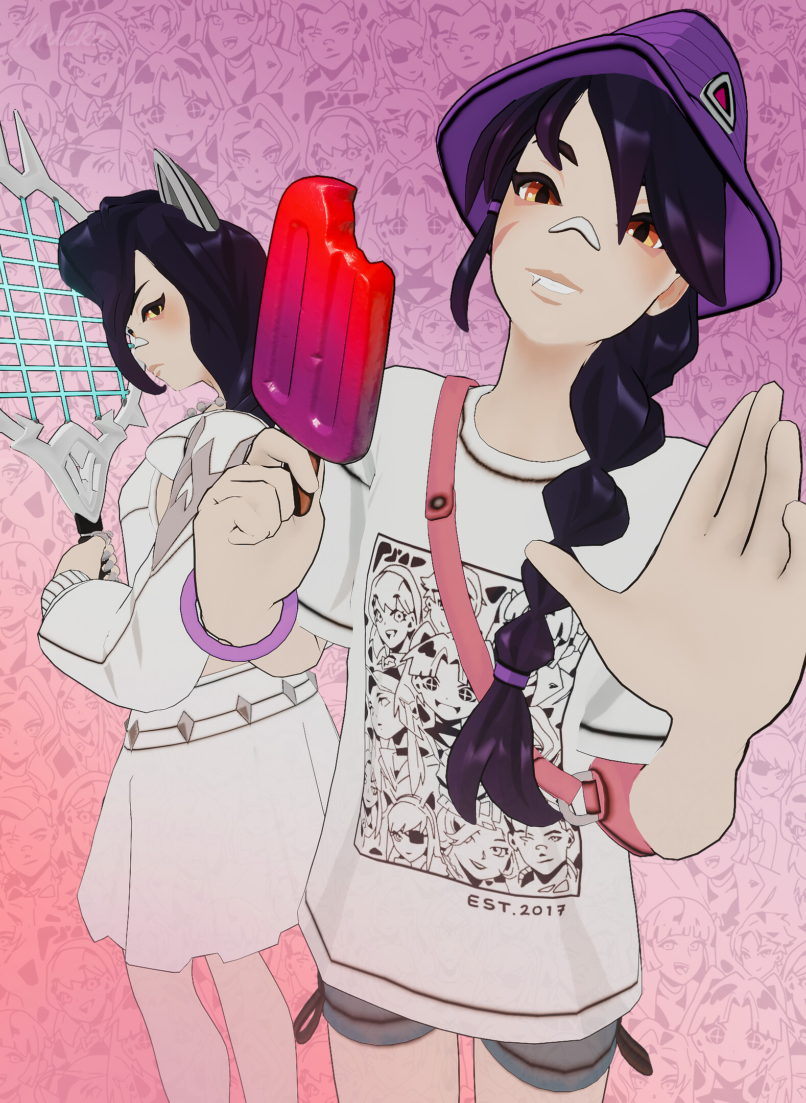 ArtStation - Court Queen Erisa 🤍☀️ | Fortnite Artwork