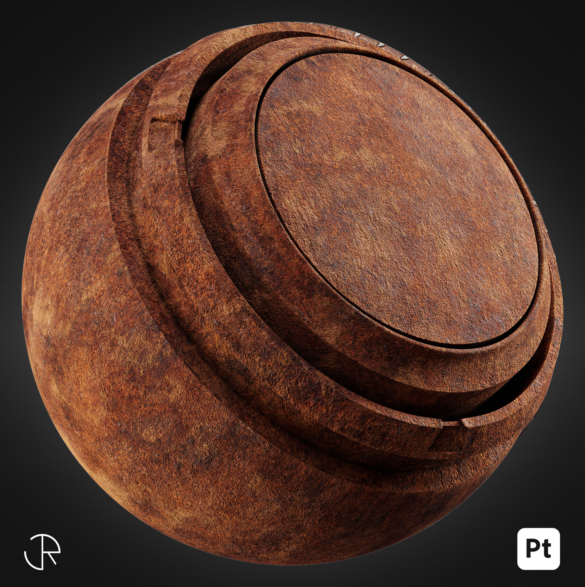 Javad Rajabzade - Rust Materials substance painter