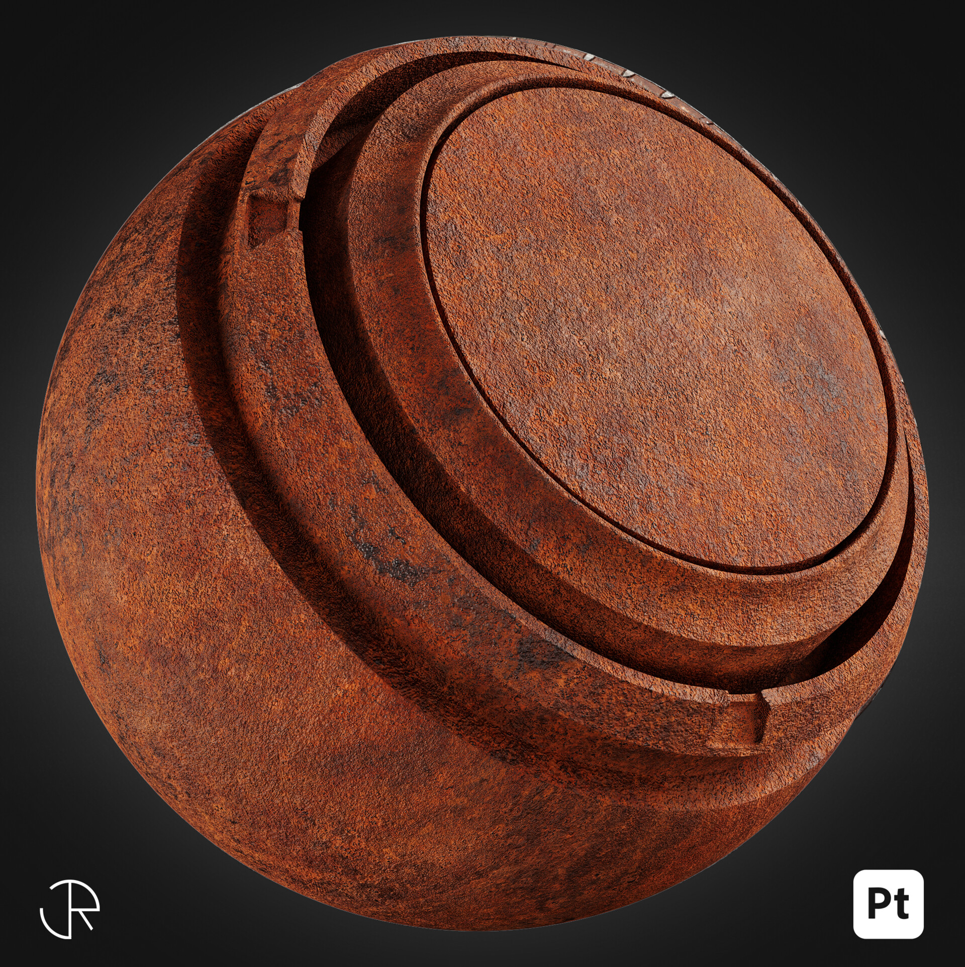 Javad Rajabzade - Rust Materials substance painter