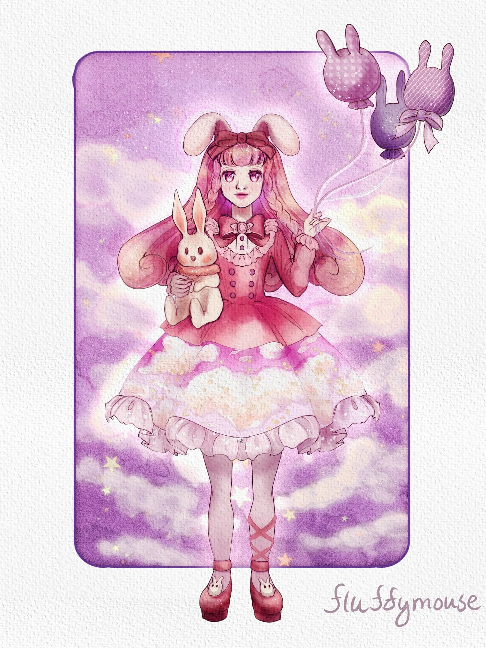 ArtStation - Оригинальный персонаж от Fluffy Mouse