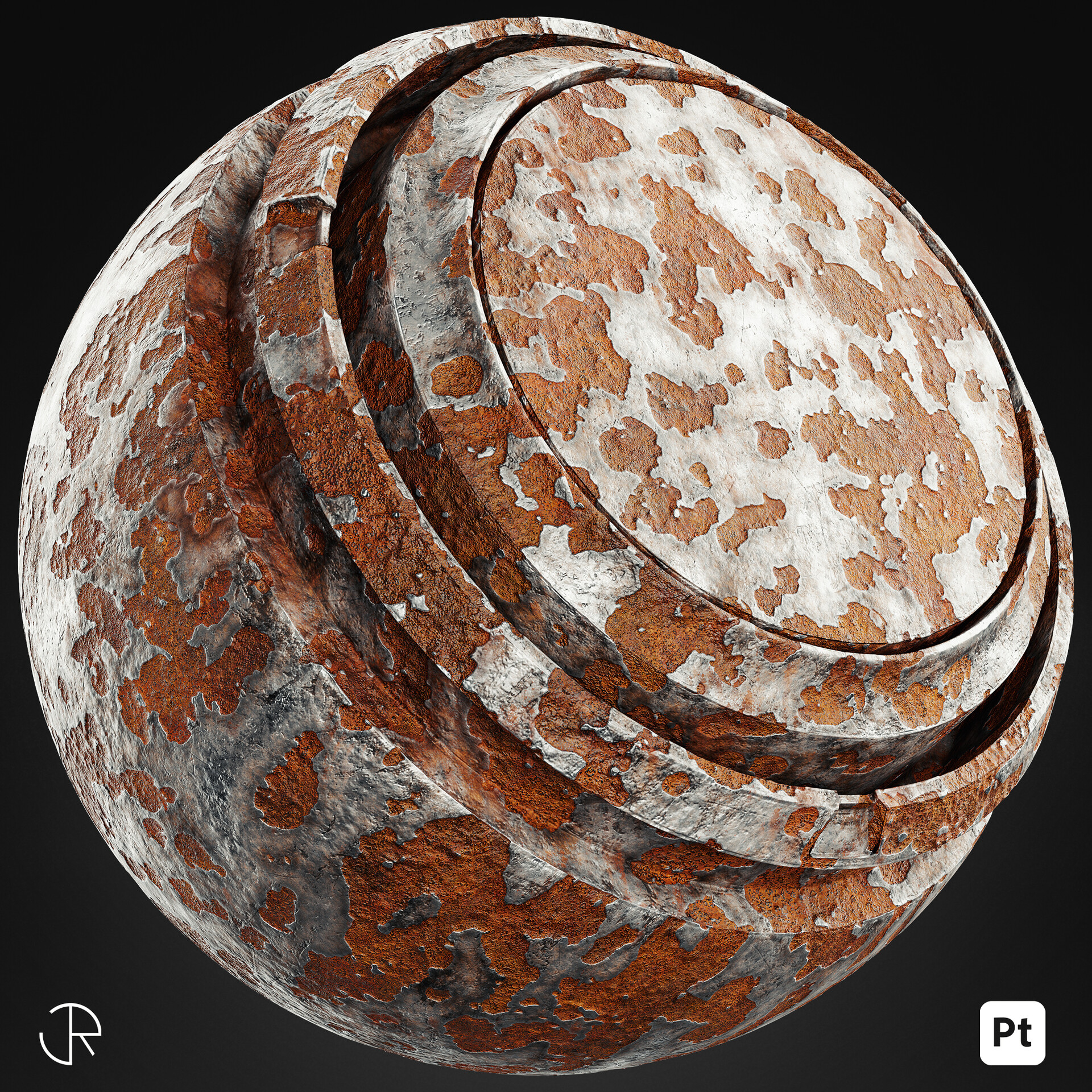 Javad Rajabzade - Rust Materials substance painter
