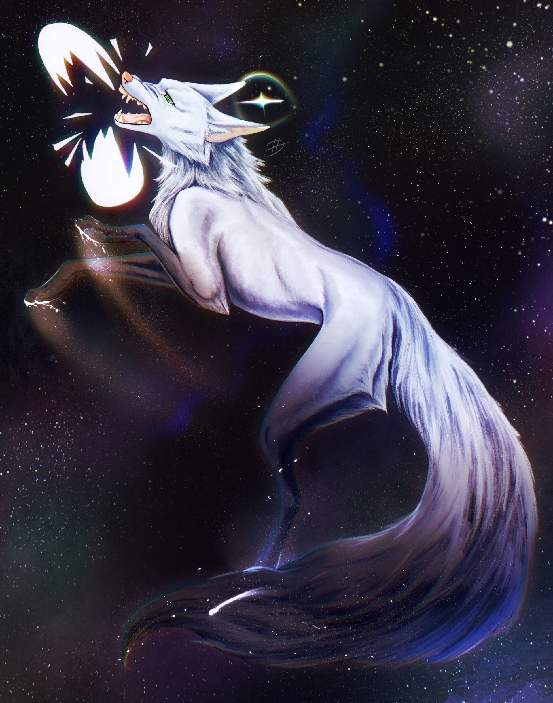 ArtStation - Moon Eater | Done YCH (2022)