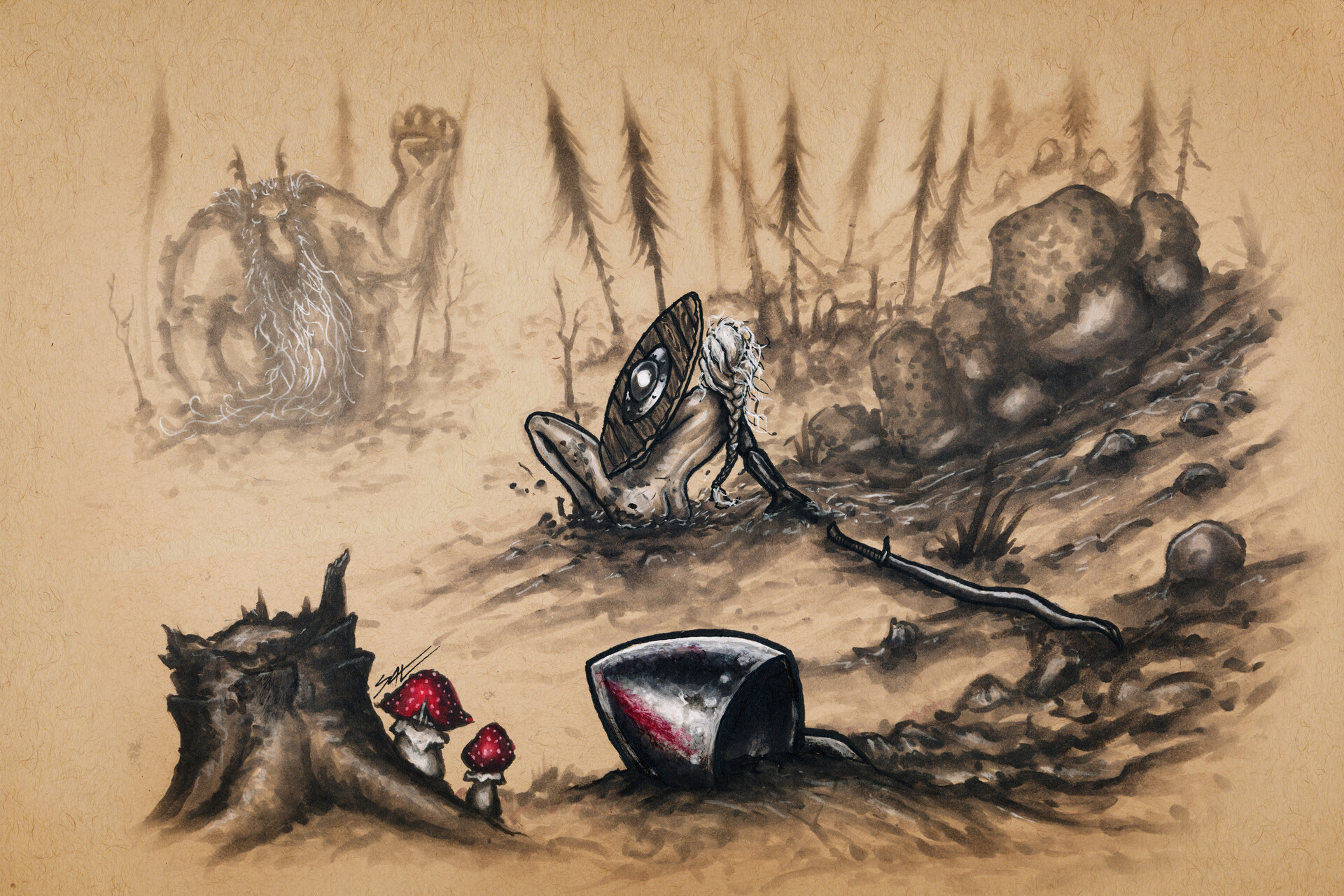 ArtStation - Slippery Slope