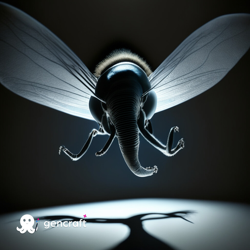 ArtStation - Elephant Fly In The Space