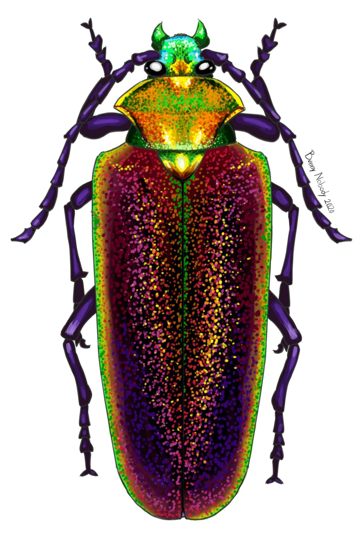 Bunny Nobody (Javiera Valdés) - Insects and a random leaf