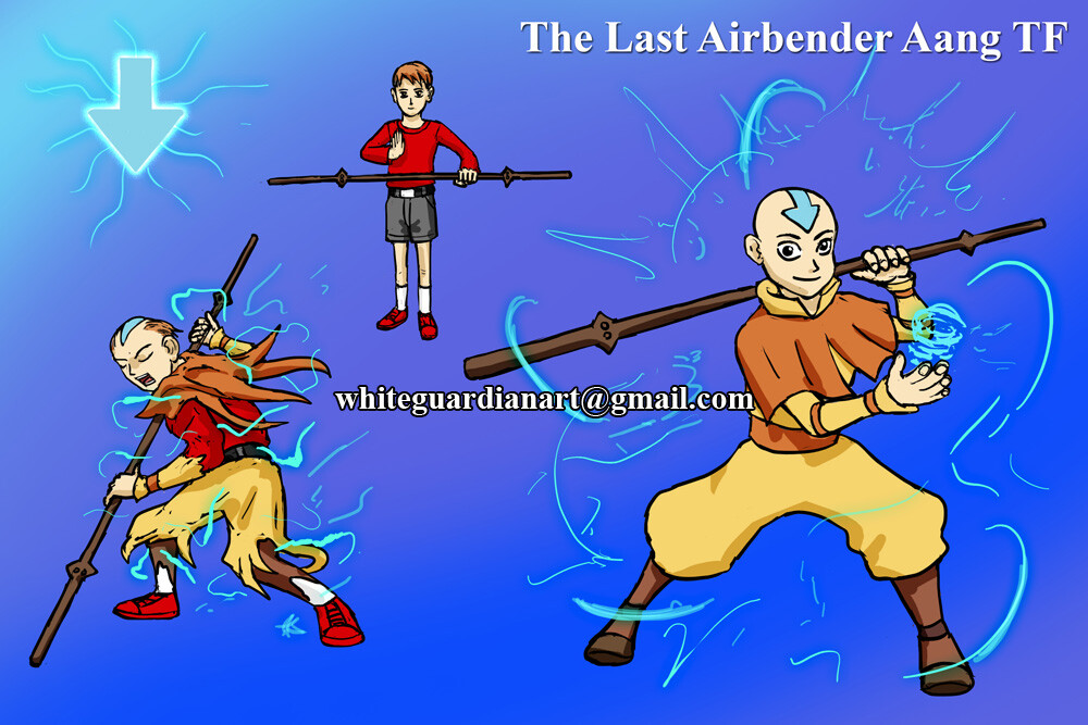 ArtStation - The Last Airbender Aang TF