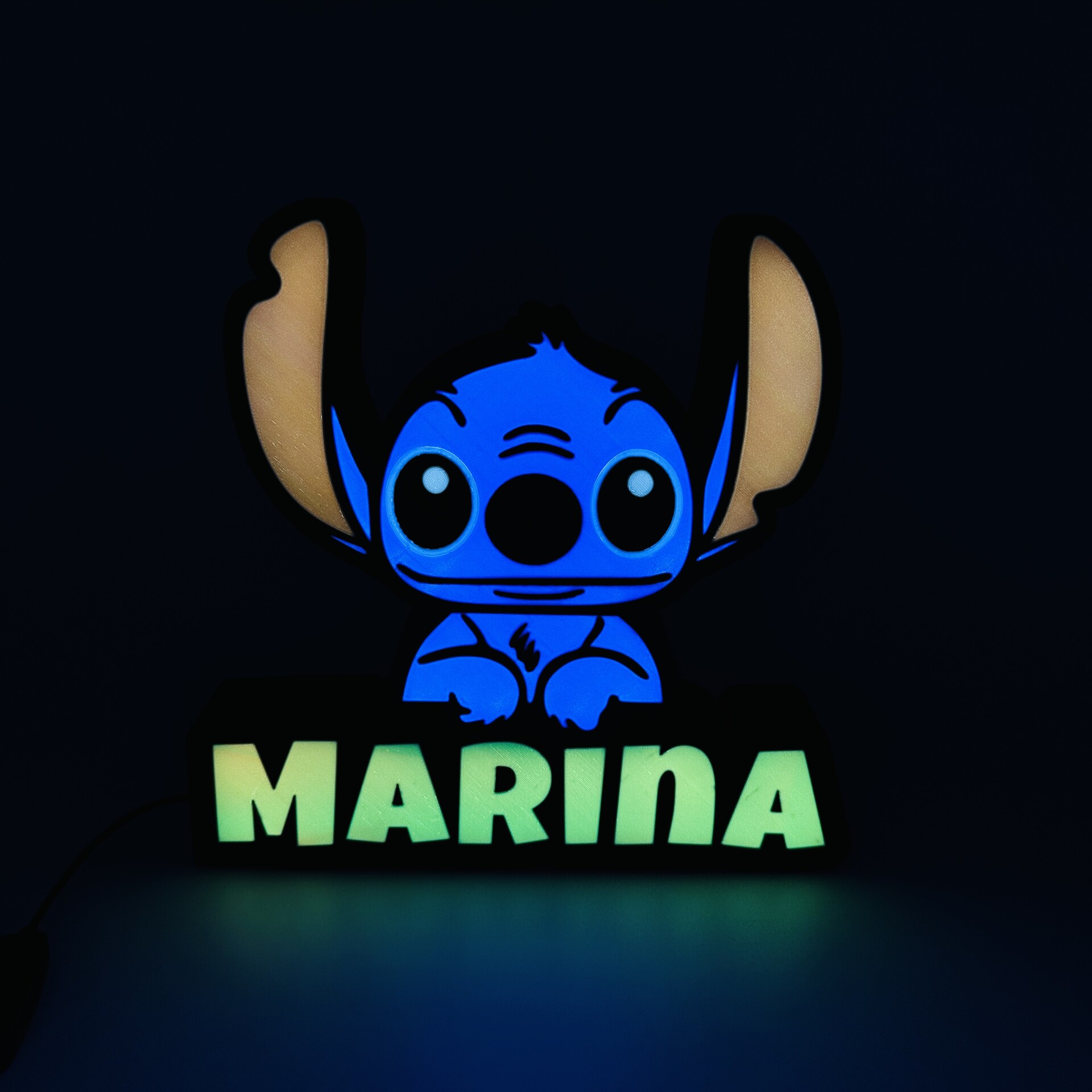 ArtStation - Stitch led lamp