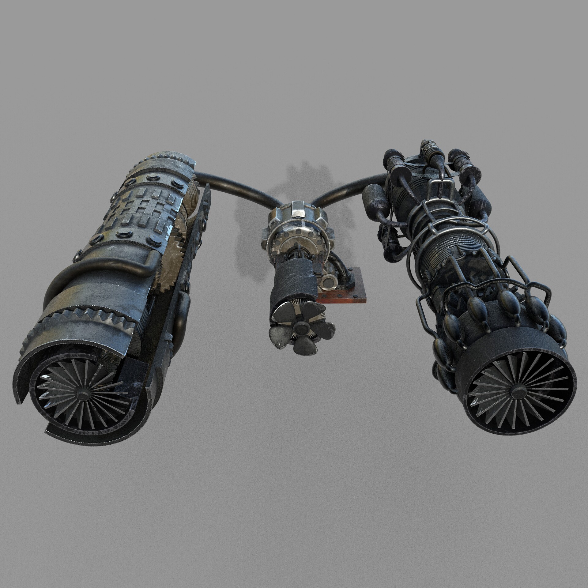 ArtStation - 3D Modeling / motor / prop / Pros Assets / hard surface ...