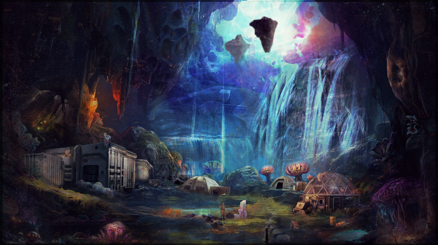 ArtStation - Black Mesa : Blue Shift - Survey Camp