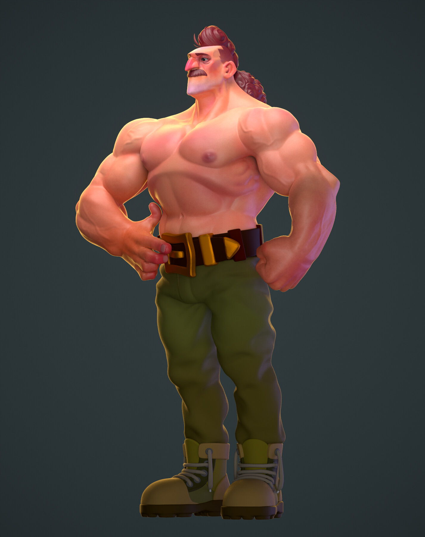 ArtStation - Stylized Anatomy Practice