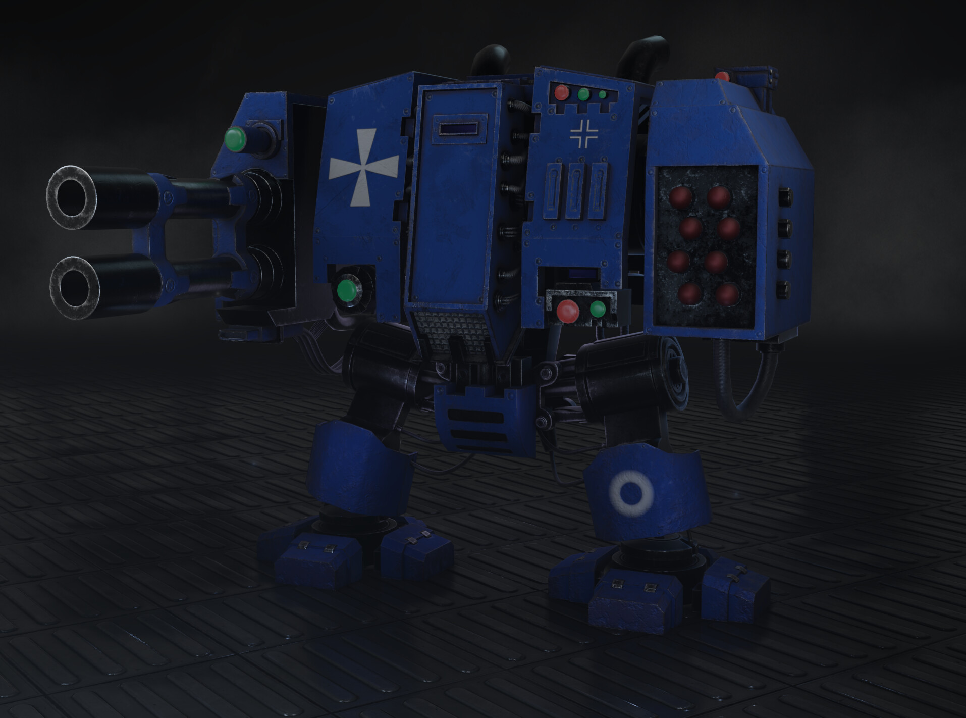 ArtStation - Space Marine Dreadnought