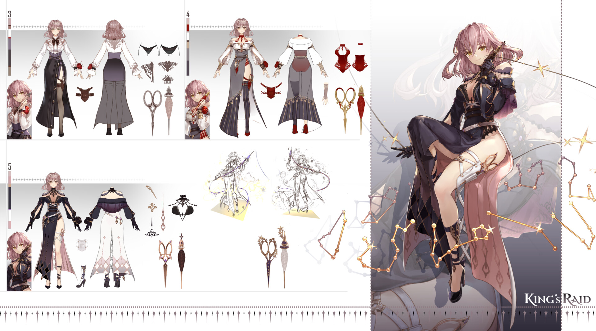 Ji Yu lee - King's Raid - Yuria