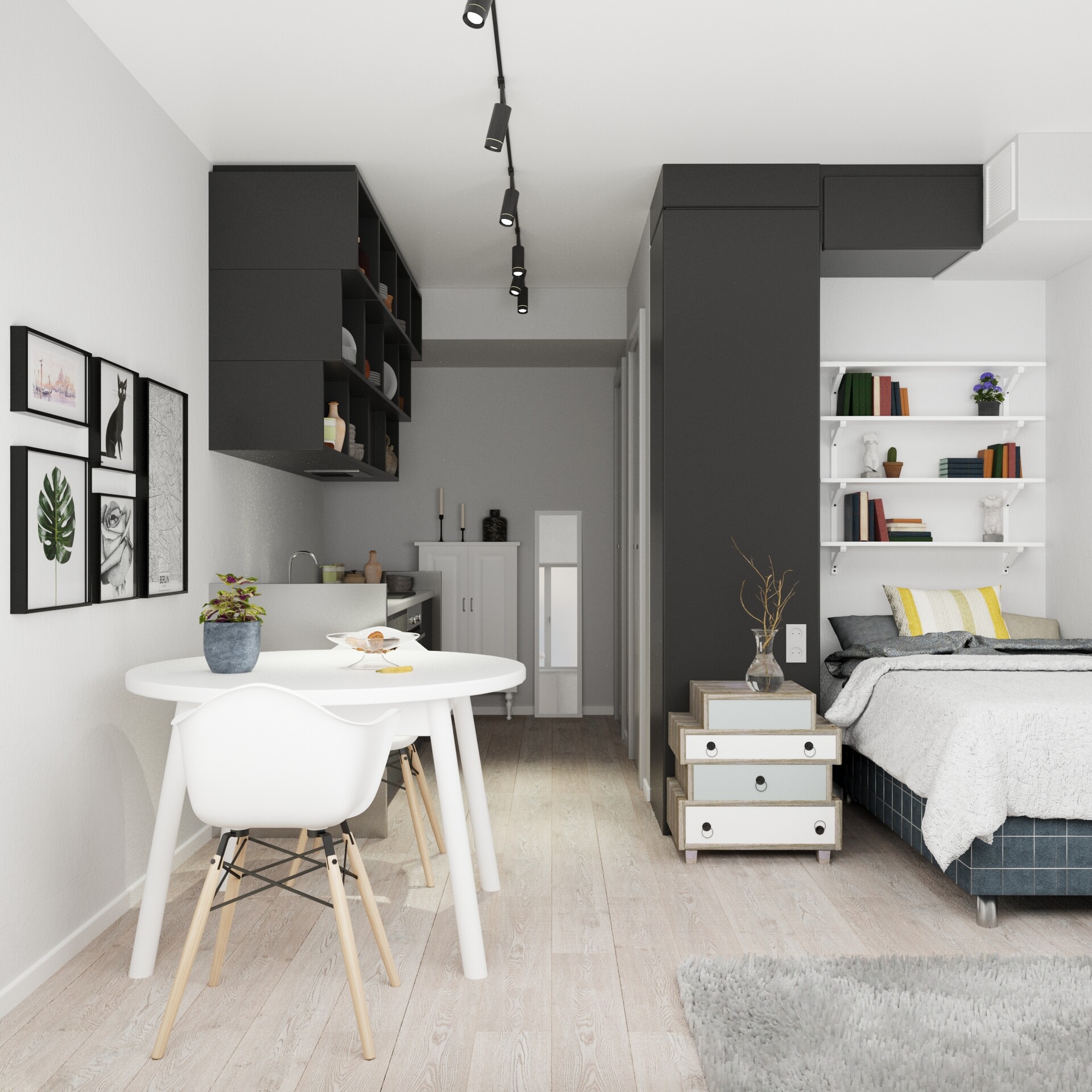 ArtStation - studio apartment