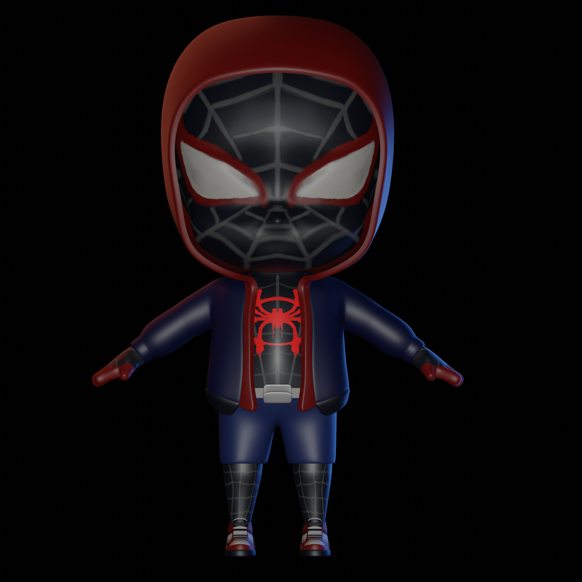 ArtStation - Spider Man: New Universe SD Character