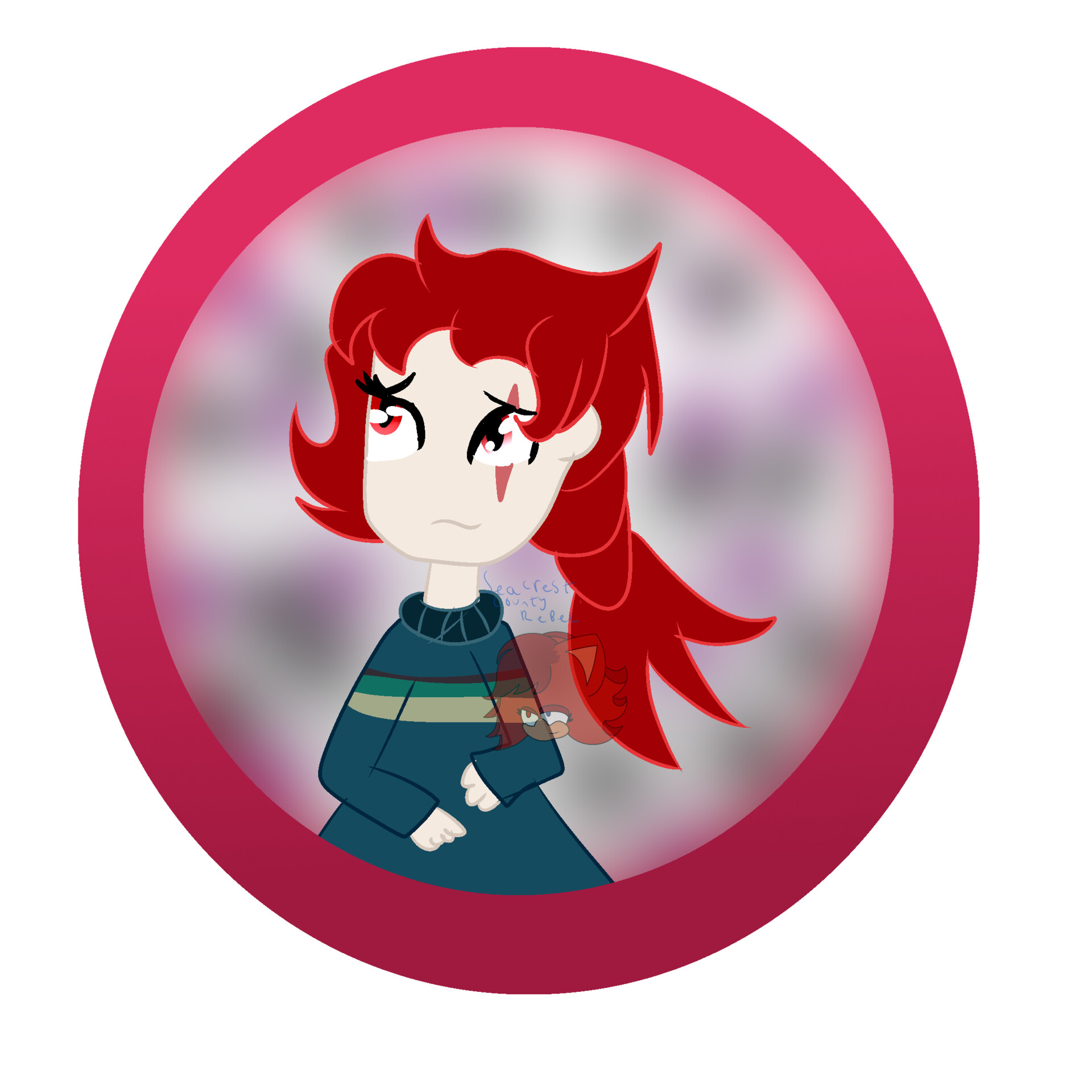 ArtStation - Ruby Human Form icon (art trade)