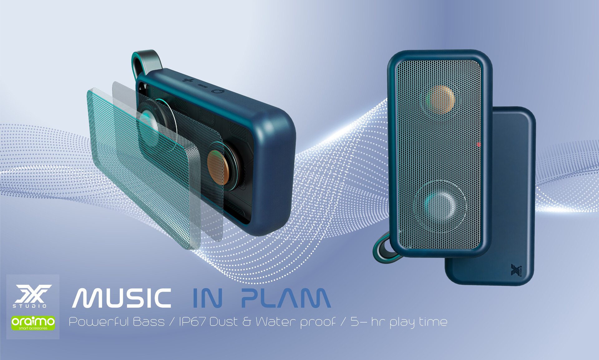 ArtStation - Bluetooth speaker 3D Product modeling