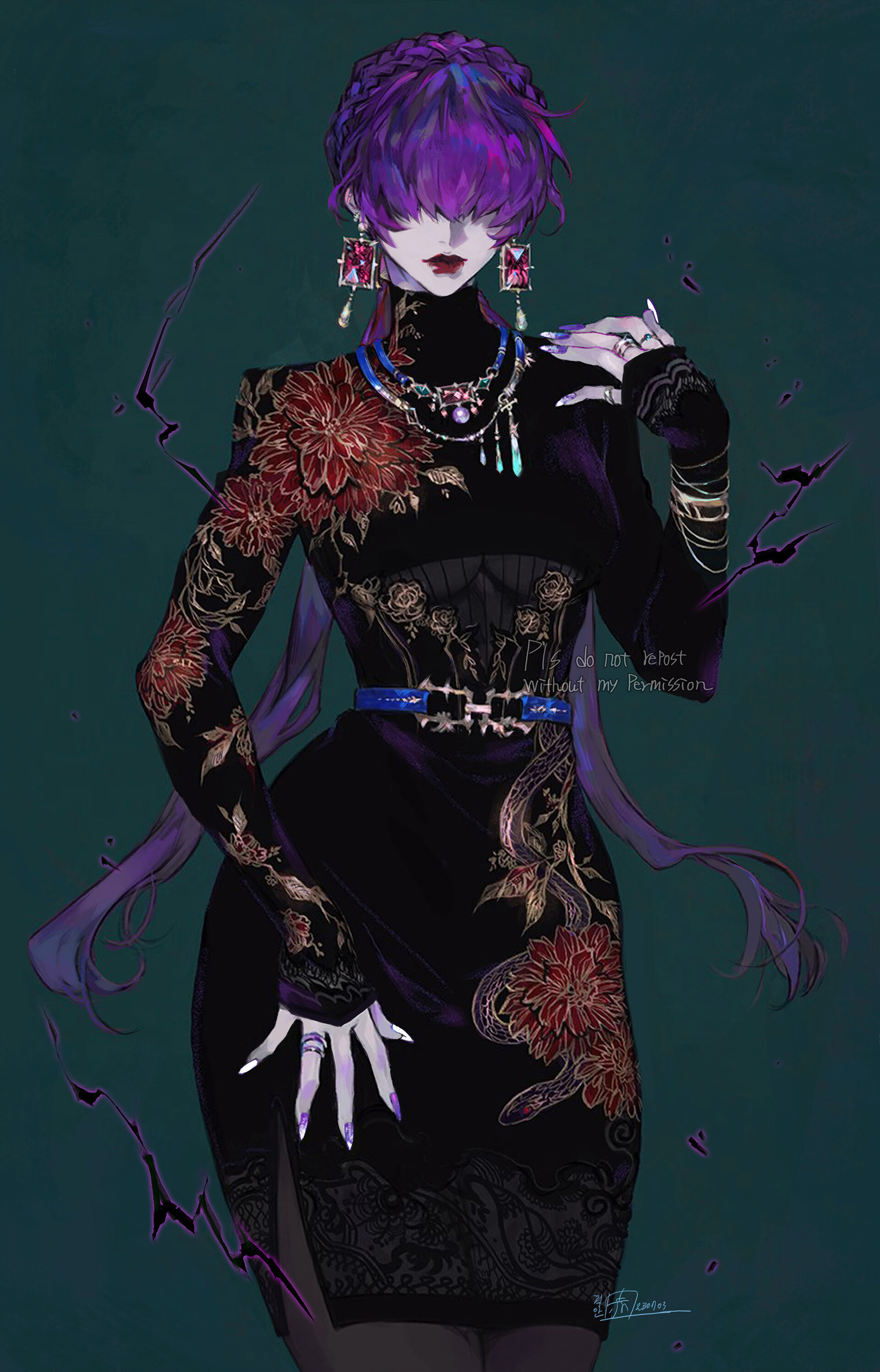 ArtStation - Shermie My design - O.ver