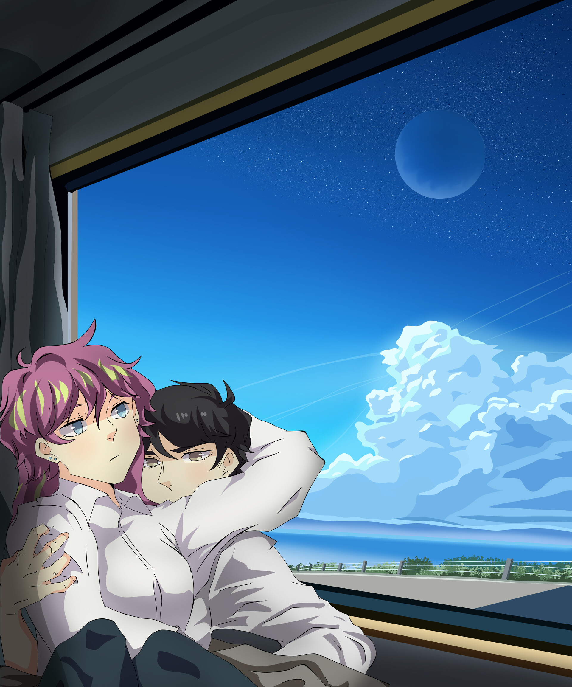 ArtStation - unOrdinary John and Sera fan art