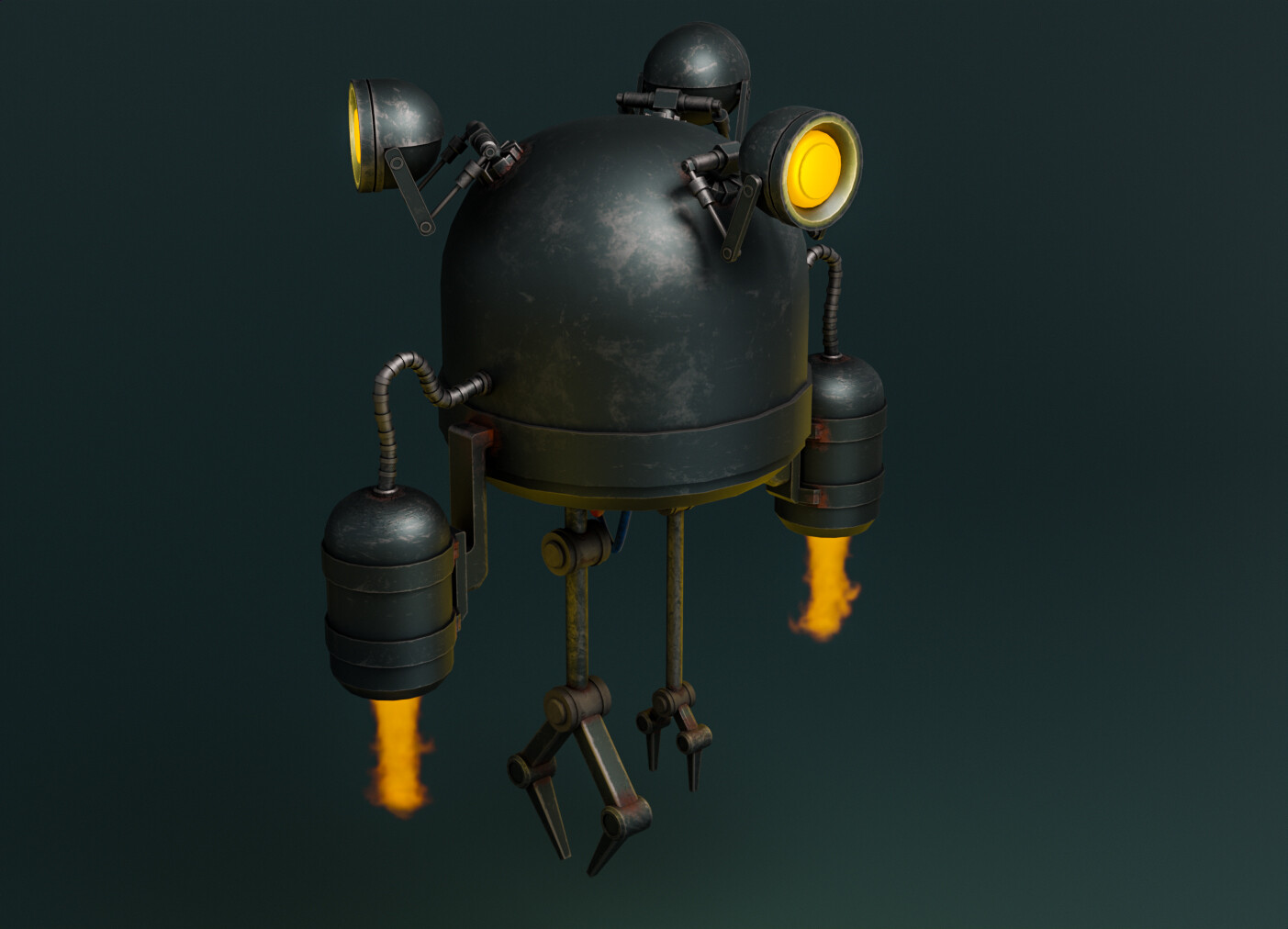 ArtStation - Robot assistant №2