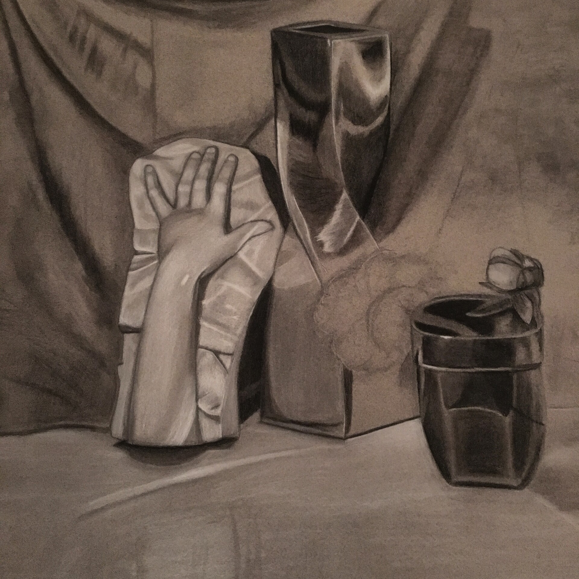 ArtStation - Charcoal Still Life