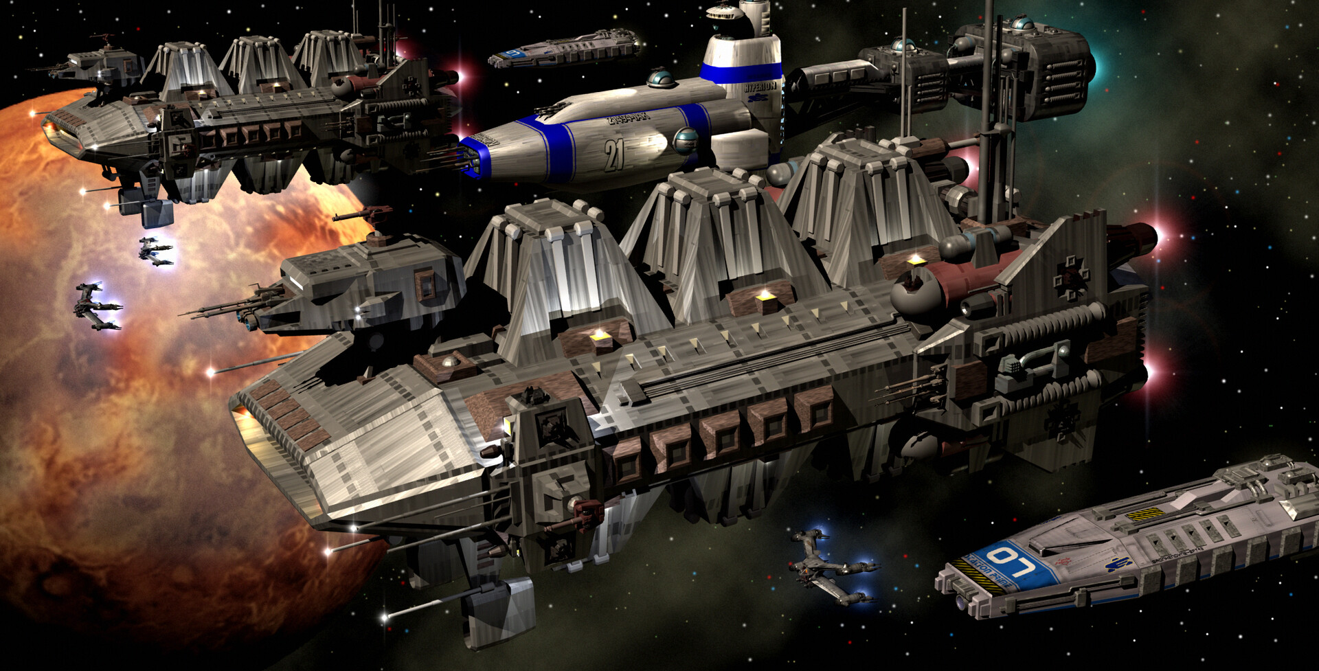 ArtStation - Earthforce Cargo Carrier