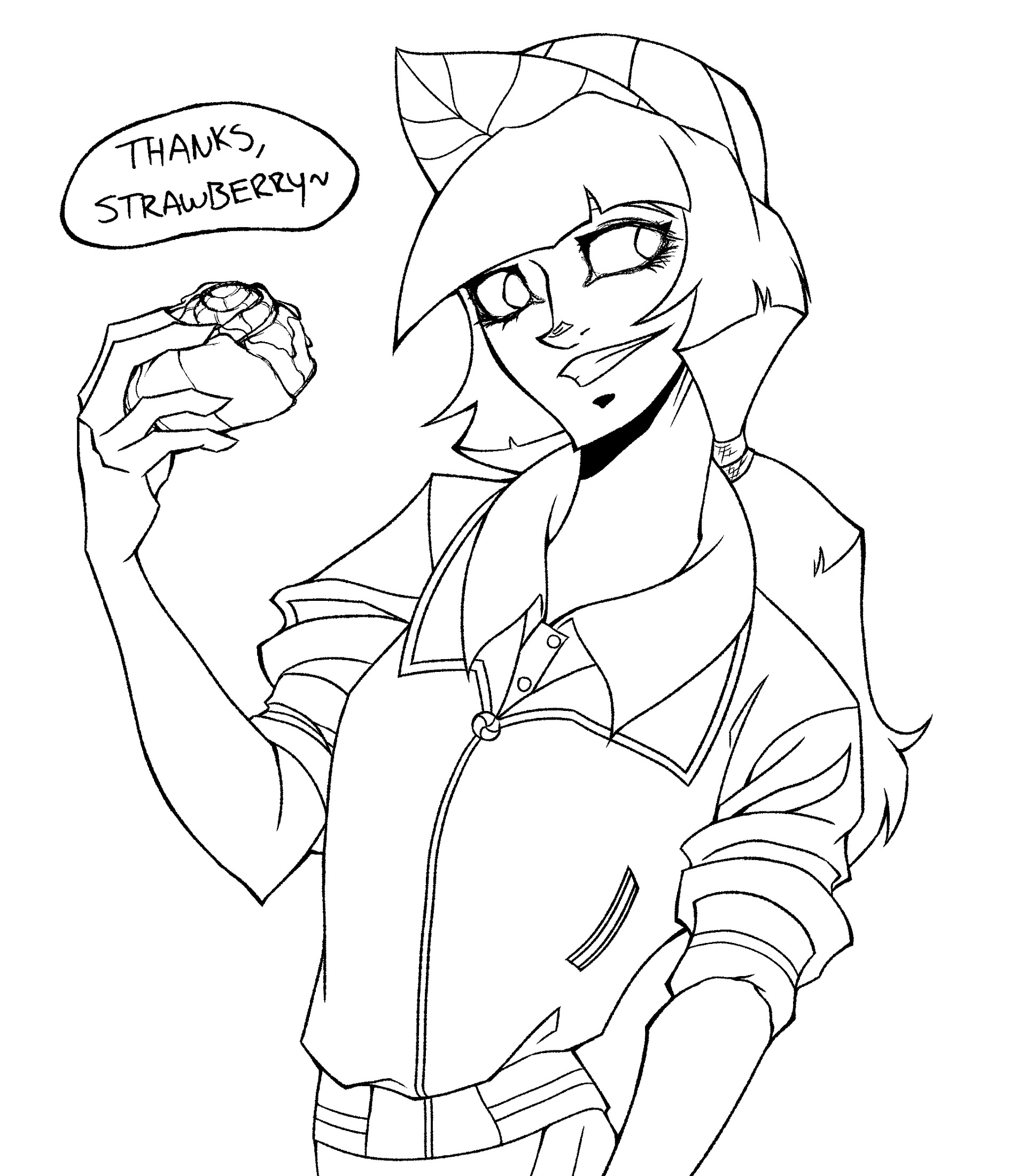 Peppermint Fizz Strawberry Shortcake