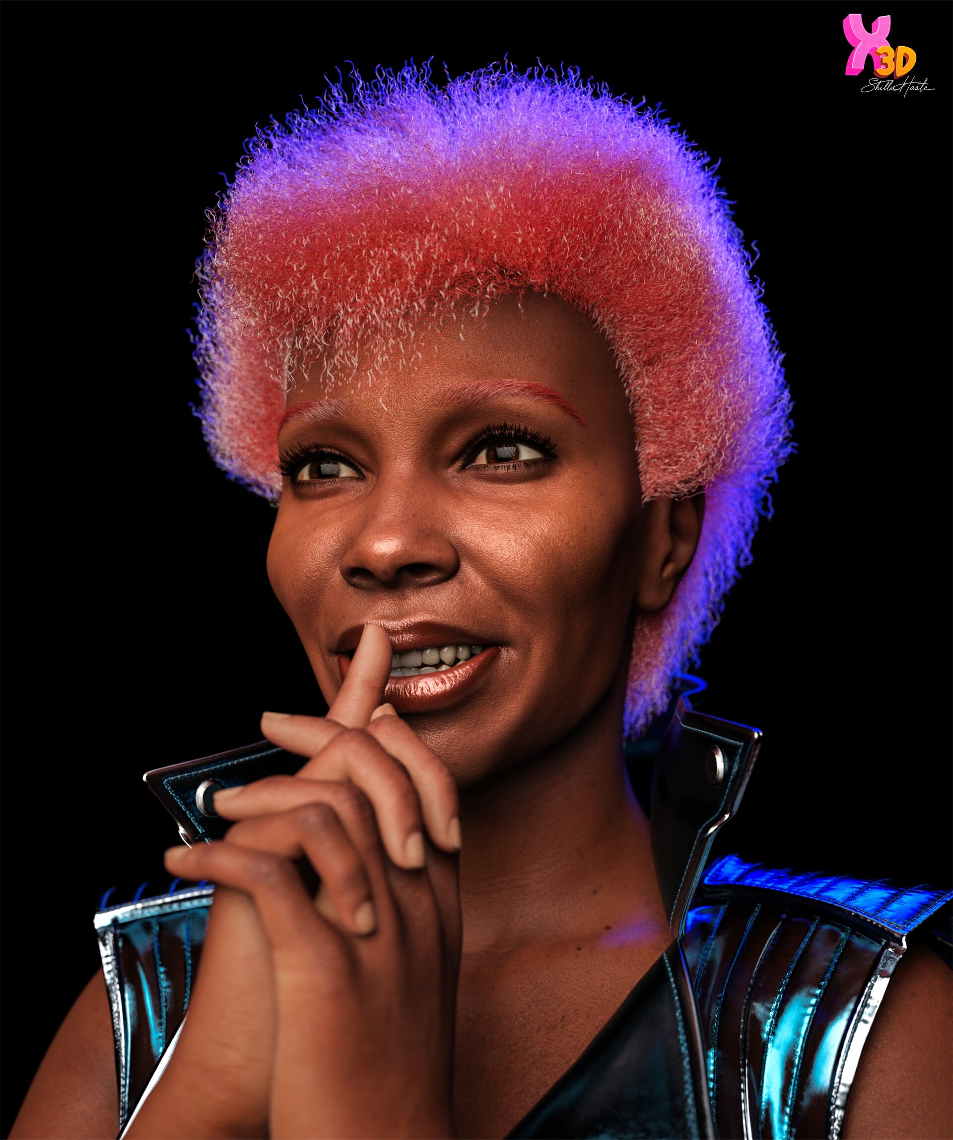 Xtreme3D Studio - Gossamer Hair Shader for Strand-Based Hair by ...