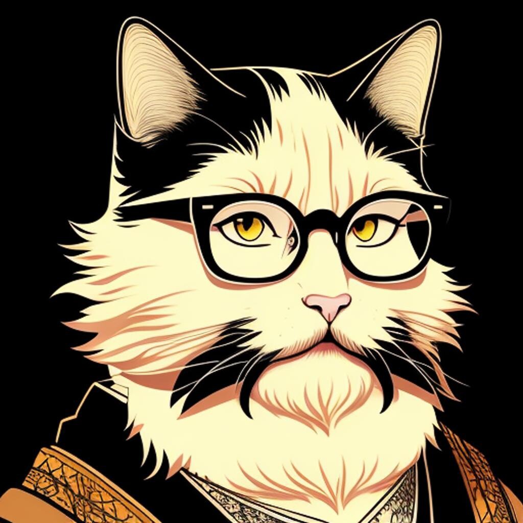 ArtStation - Grandfather cat - Félix Ruiz Nguyên BEU
