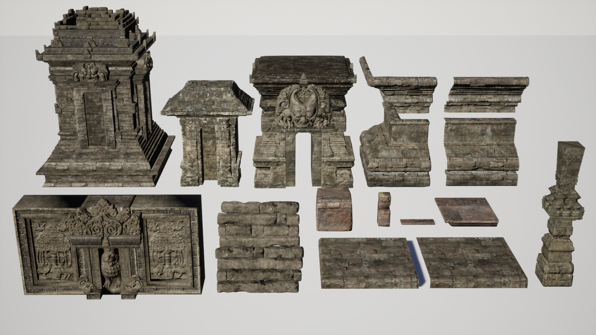 Nathaniel Halim - 3D Ancient Temple in Unreal Engine 4