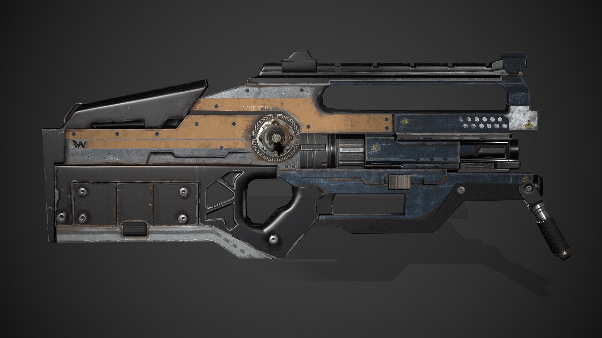ArtStation - Concept Gun for FPS Game