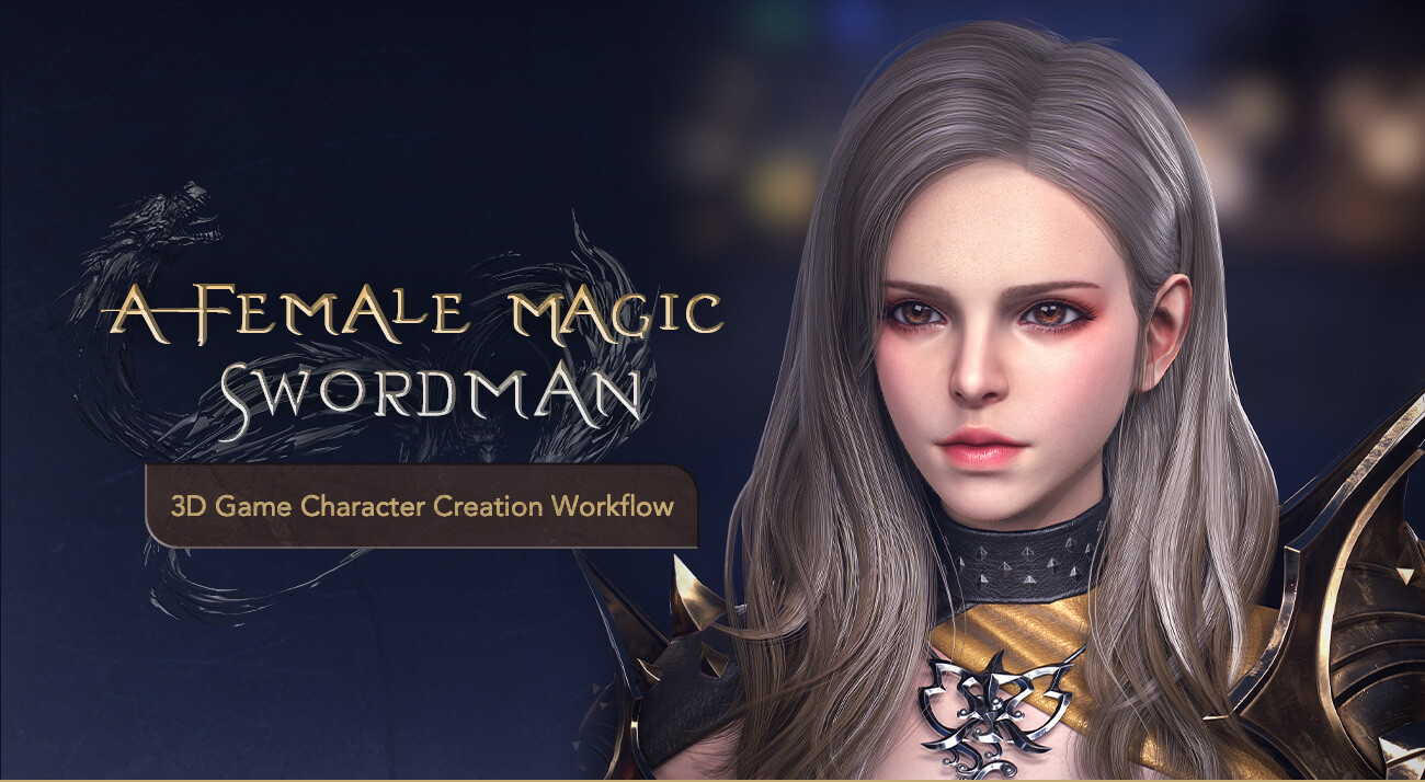 Wing fox - 【Translation】3D Game Character Creation Workflow: A Female Magic Swordman