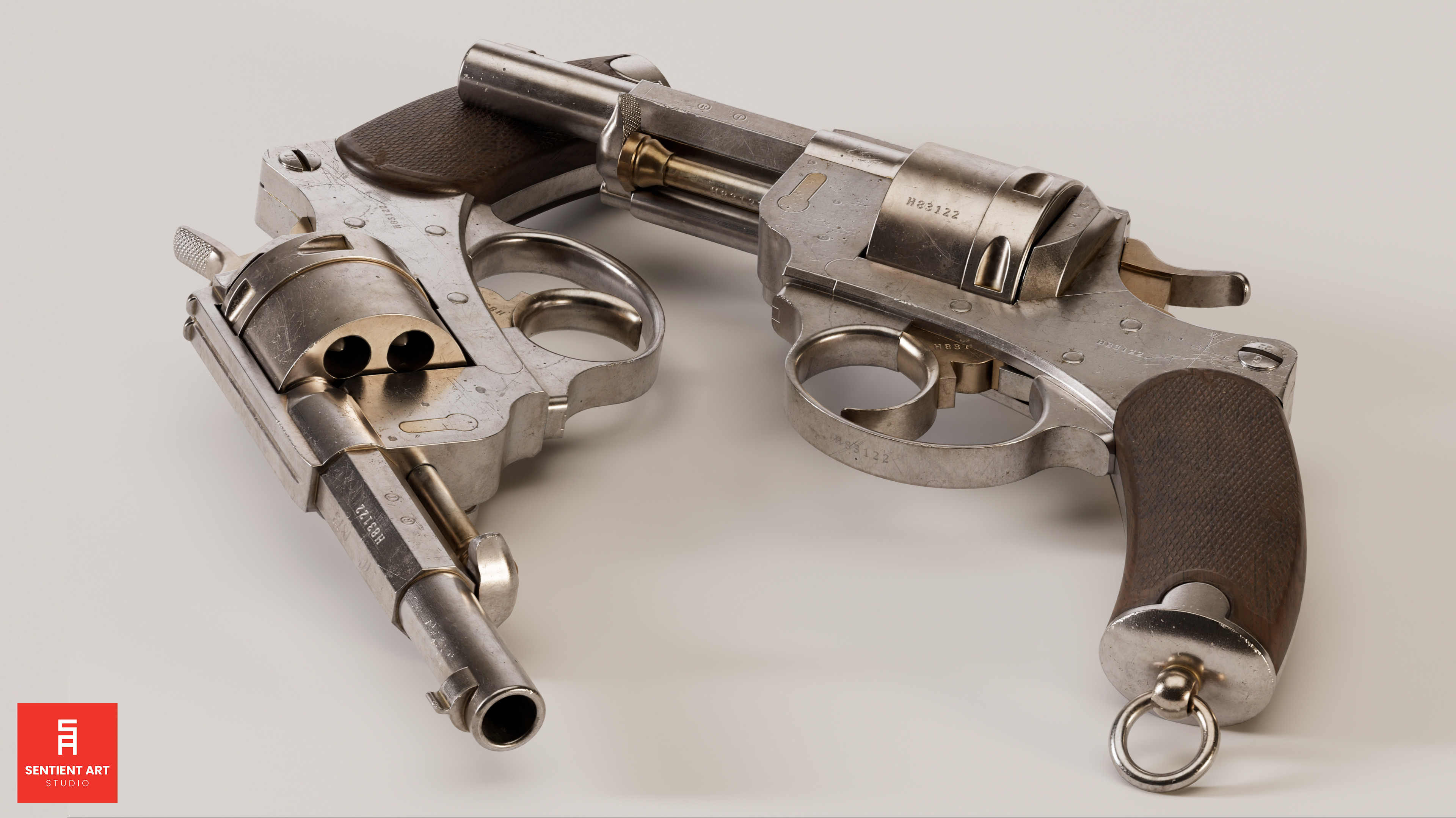 Sentient Art - Model 1873 Service Revolver