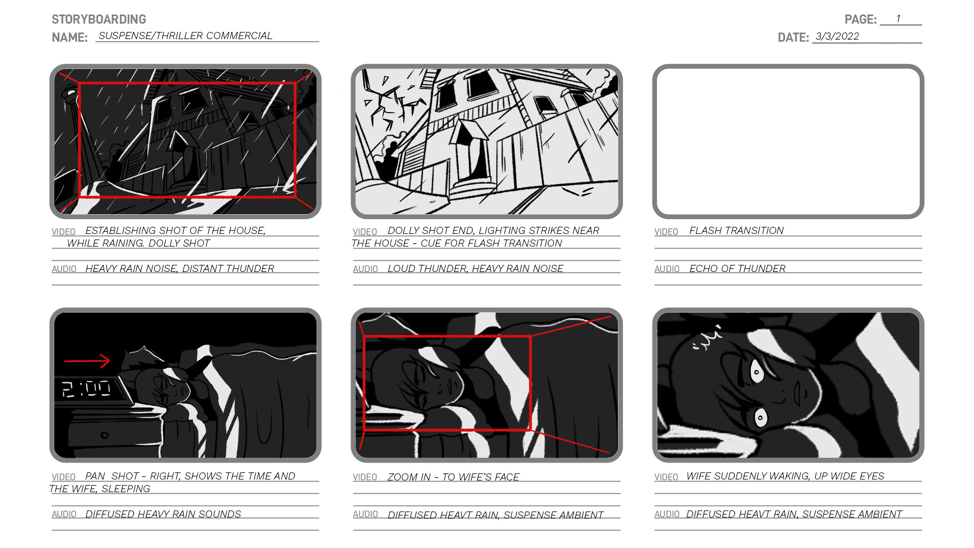 ArtStation - Storyboard 1