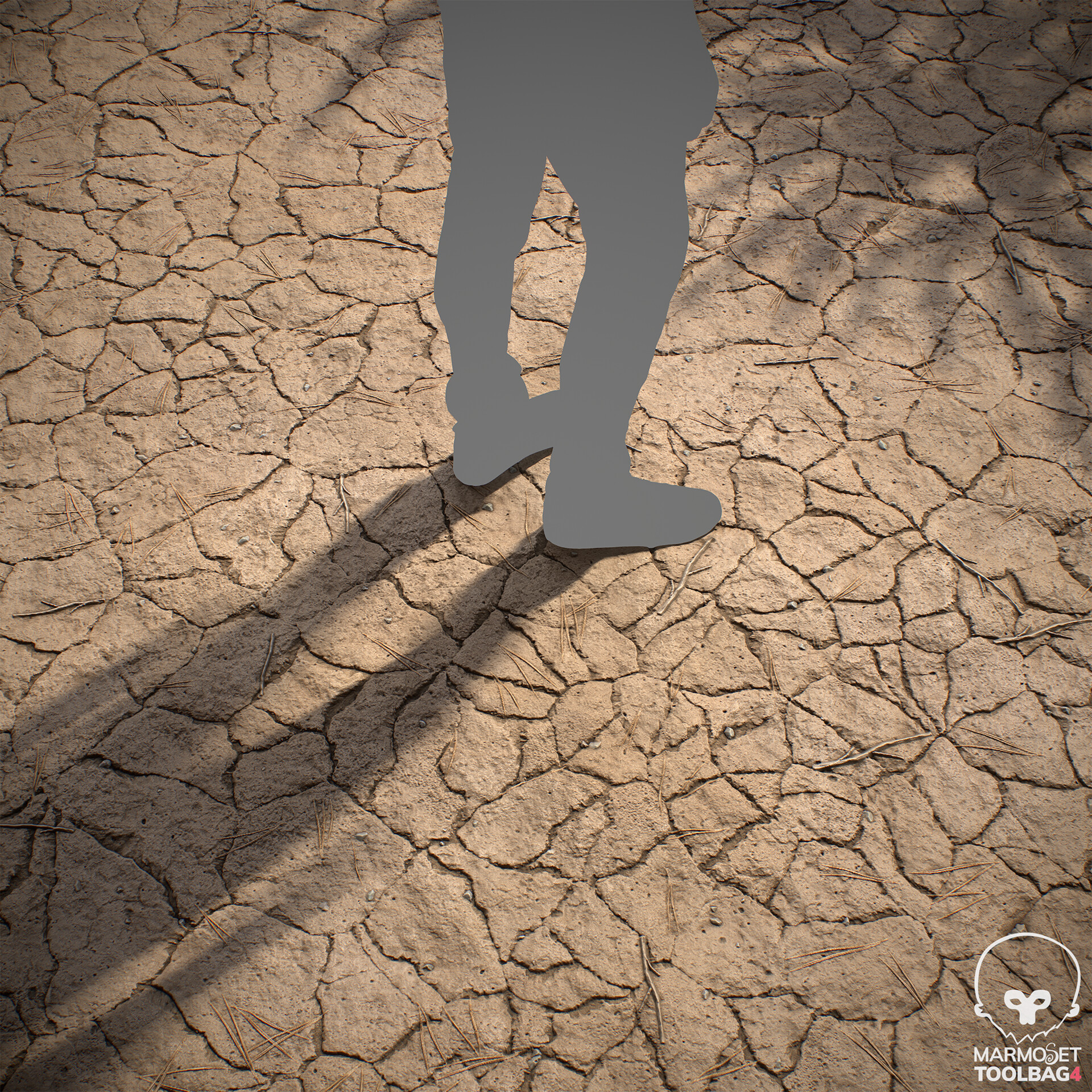 ArtStation - Dirt floor material practice