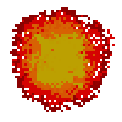 explosion animation pixel art